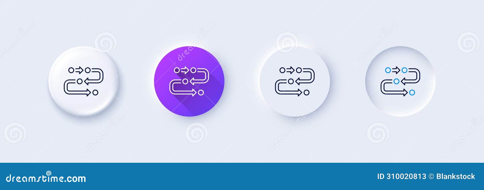 Methodology Line Icon. Development Process Sign. Line Icons. Vector ...