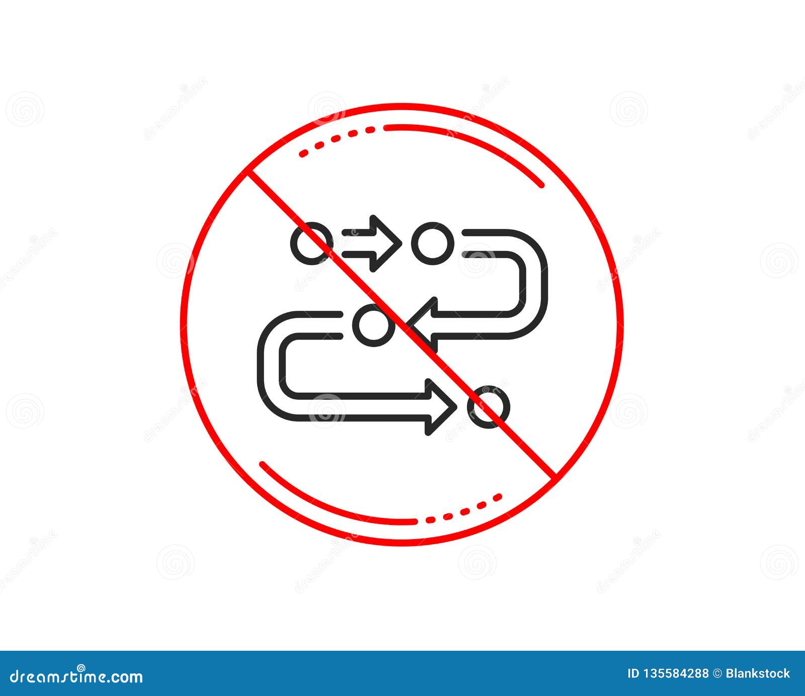 Methodology Line Icon. Development Process Sign. Vector Stock Vector ...