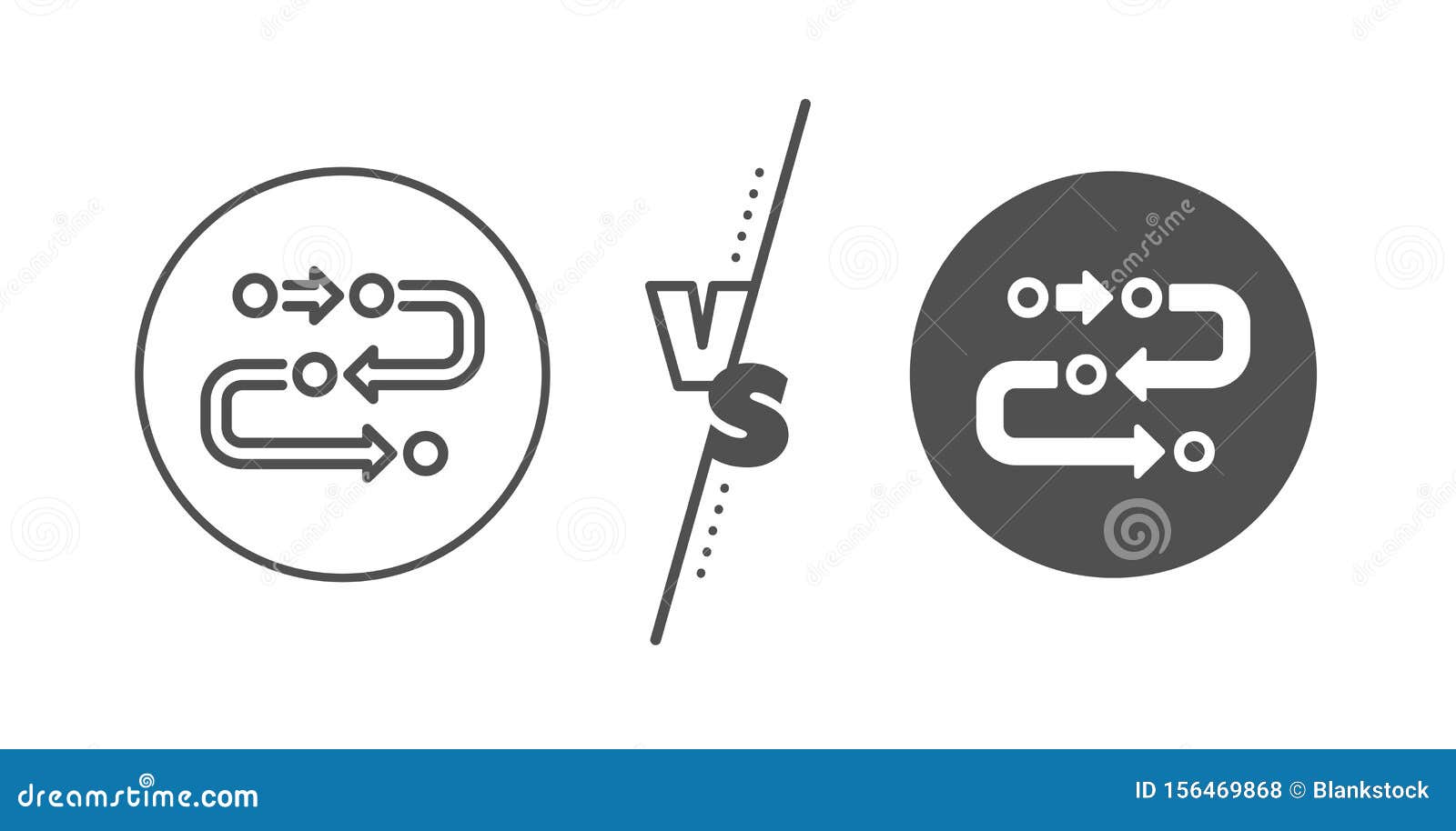 Methodology Line Icon. Development Process Sign. Vector Stock Vector ...