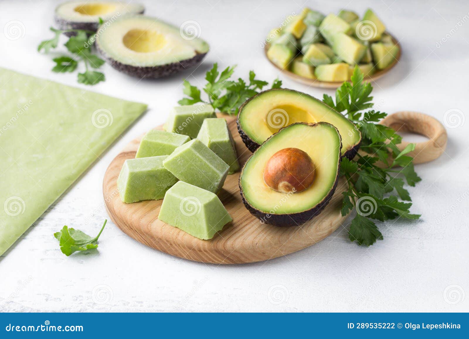 Methods for Freezing Avocados - in the Form of Puree in Portions, Puree ...