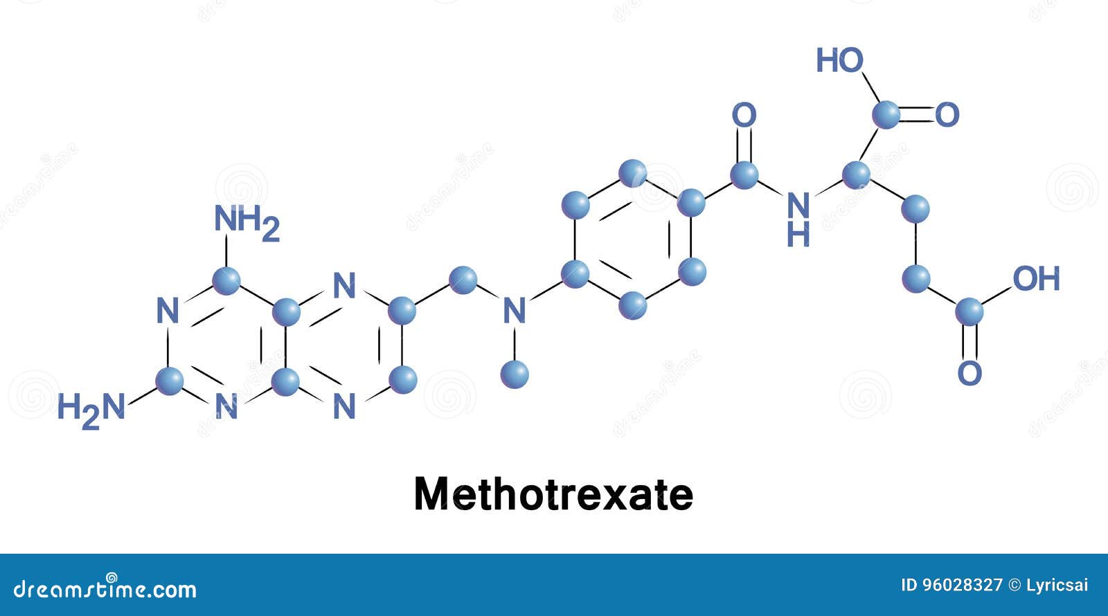 Methotrexate is a Chemotherapy Agent Stock Vector - Illustration of ...
