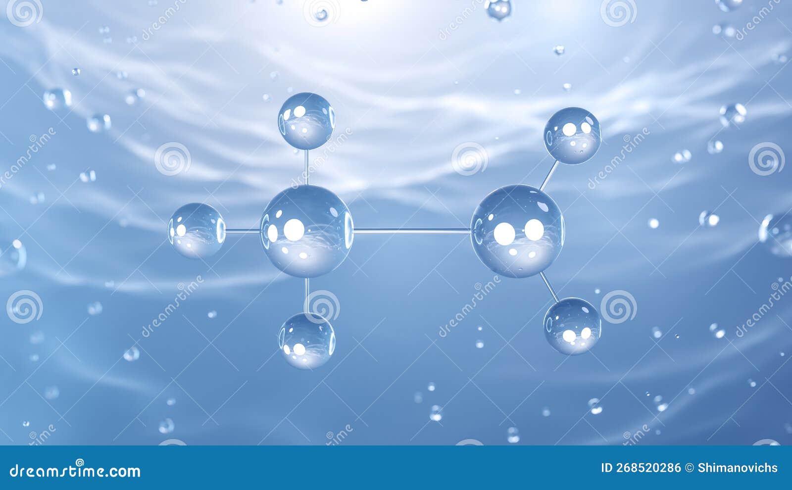 Methylamine Molecular Structure, 3d Model Molecule, Primary Amine ...