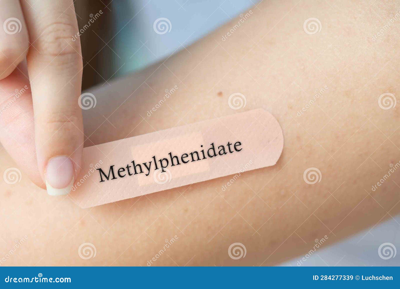 Methylphenidate Transdermal Patch Stock Image - Image of hyperactivity ...