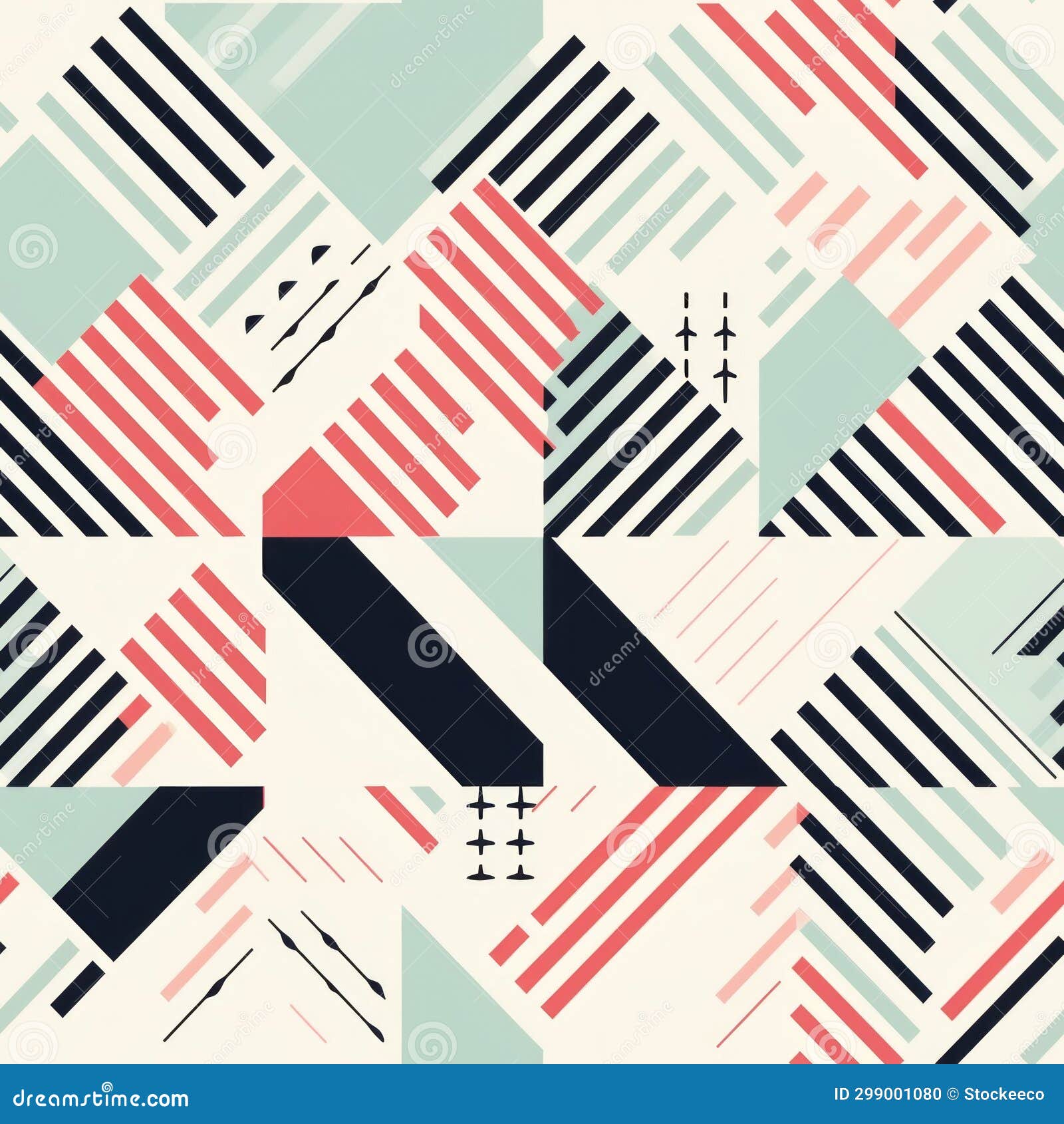 Meticulous Geometric Design Pattern with Soft Geometry and Layered ...