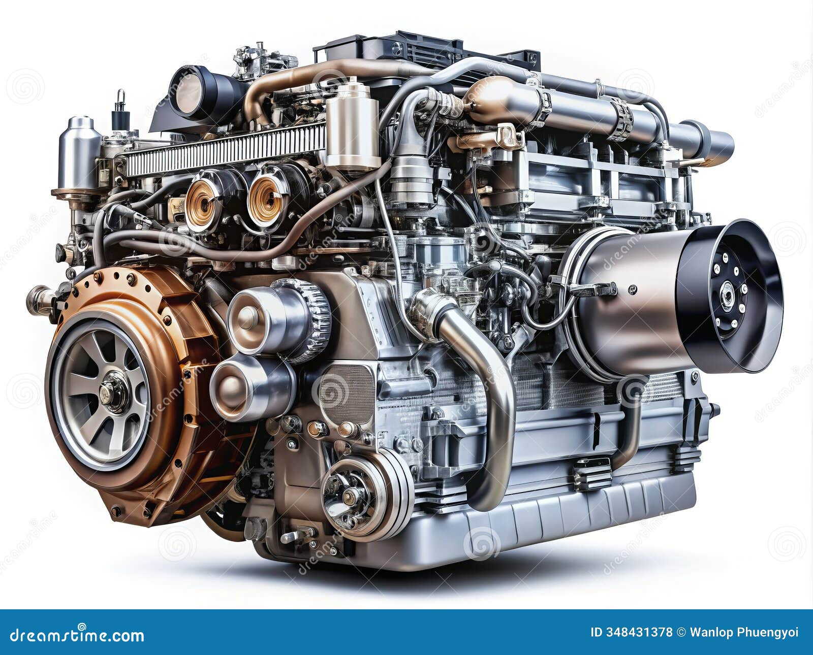 Detailed Diesel Engine Component for Automotive Engineering Studies and ...