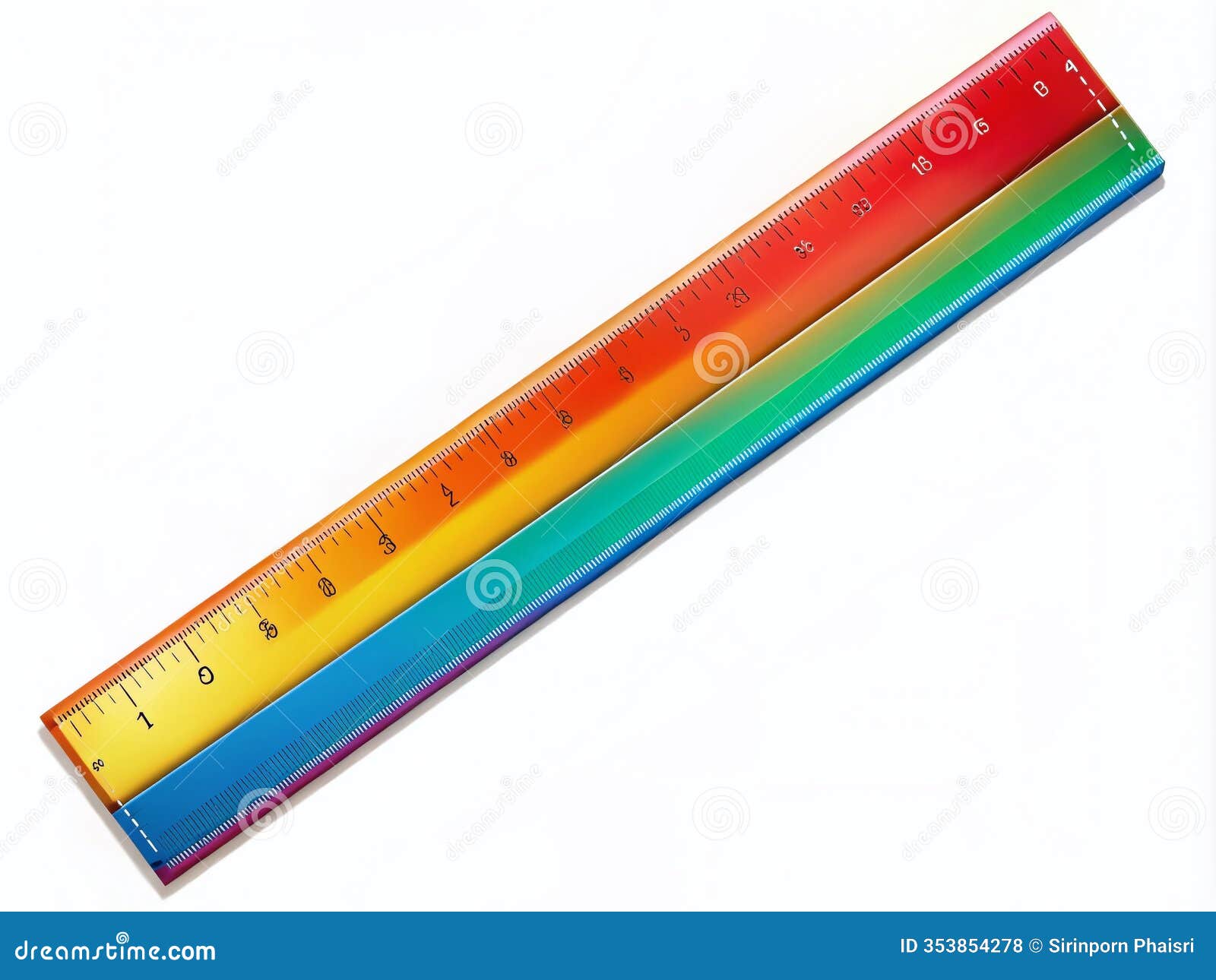 Detailed Realistic School Ruler Image Perfect for Educational ...