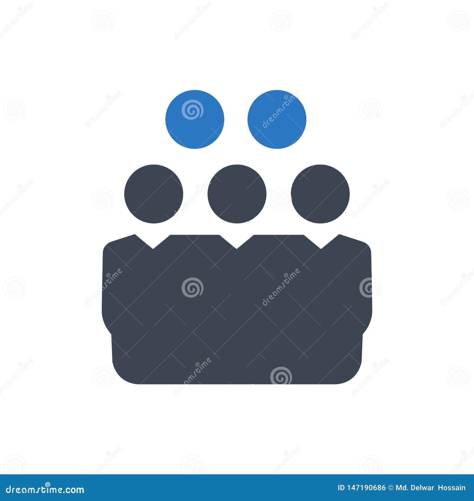 Business group icon stock vector. Illustration of business - 147190686