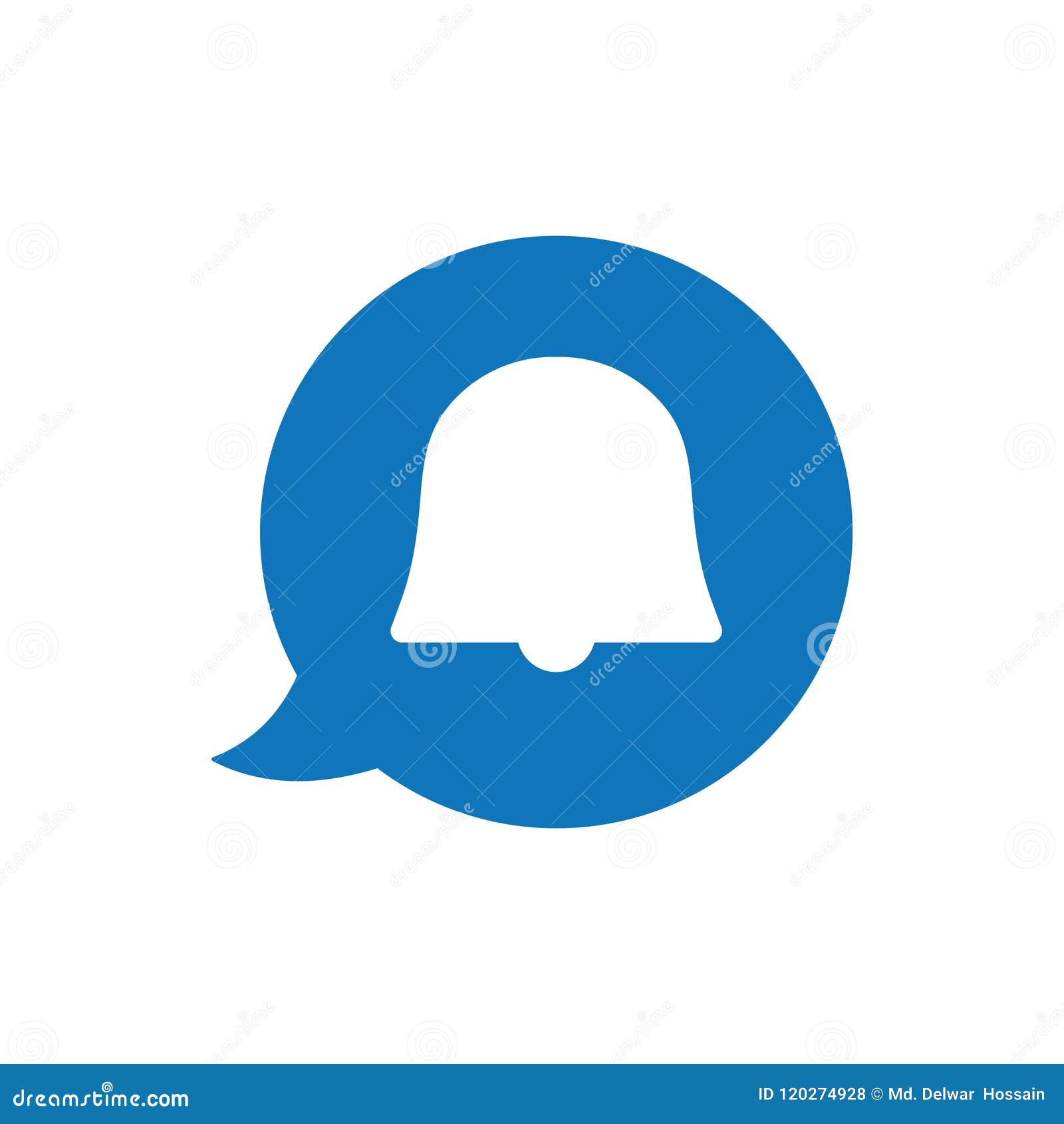 Notification, Reminder Icon Stock Vector - Illustration of warning ...