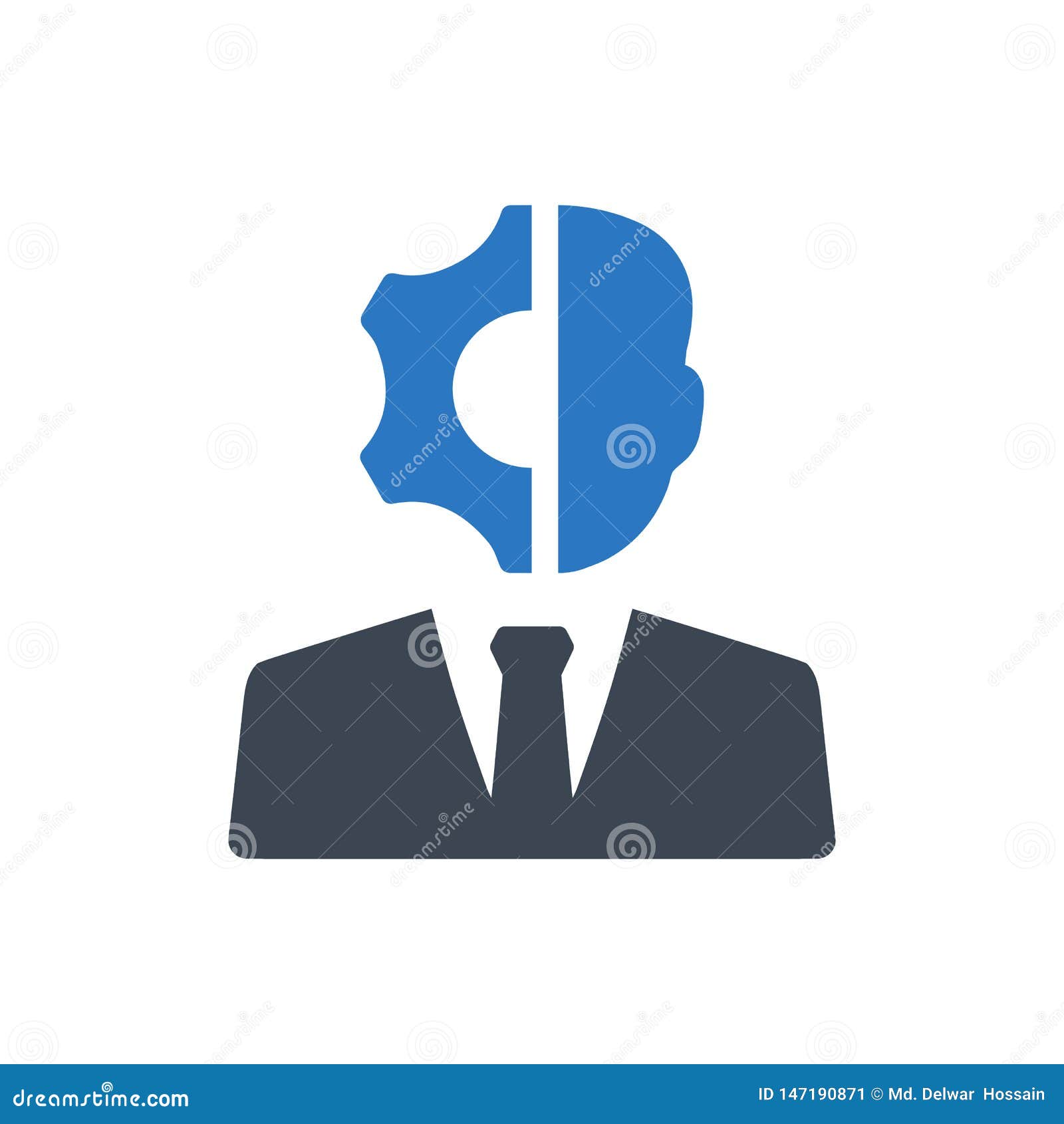 Technical expert icon stock vector. Illustration of symbol - 147190871
