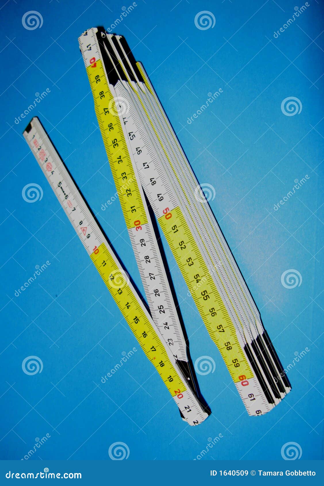 Metre blue stock image. Image of geometry, paper, create - 1640509