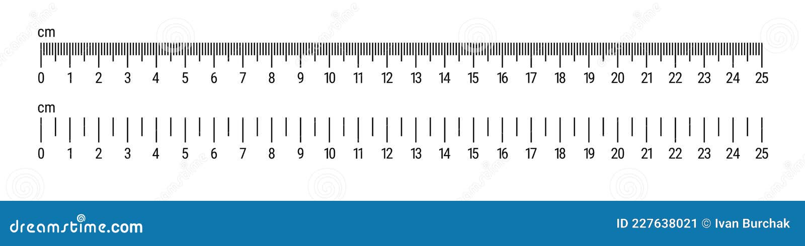 Metric Ruler. 200 Centimeters Metric Vector Ruler | CartoonDealer.com ...