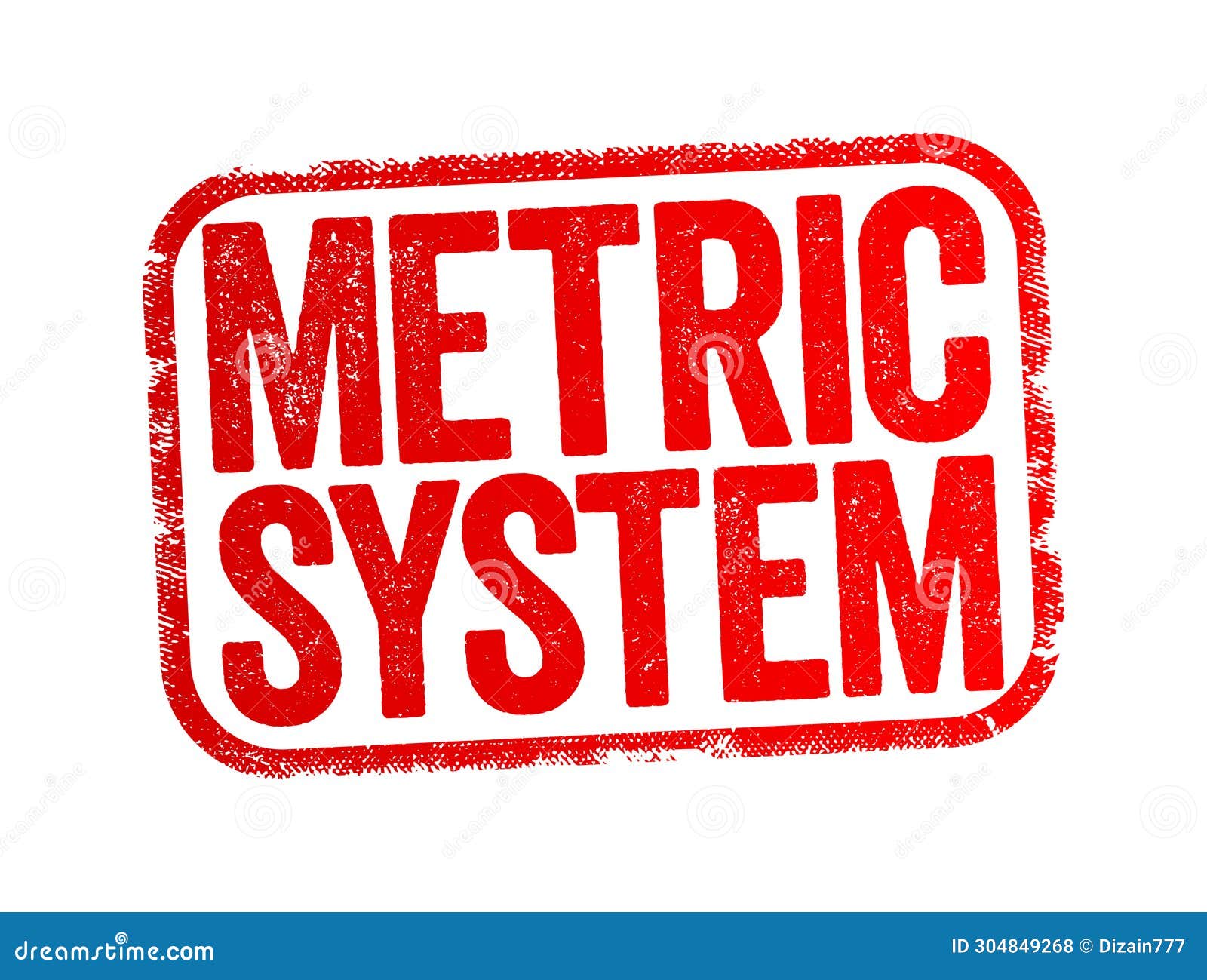 Metric System Word Cloud Cartoon Vector | CartoonDealer.com #270730669