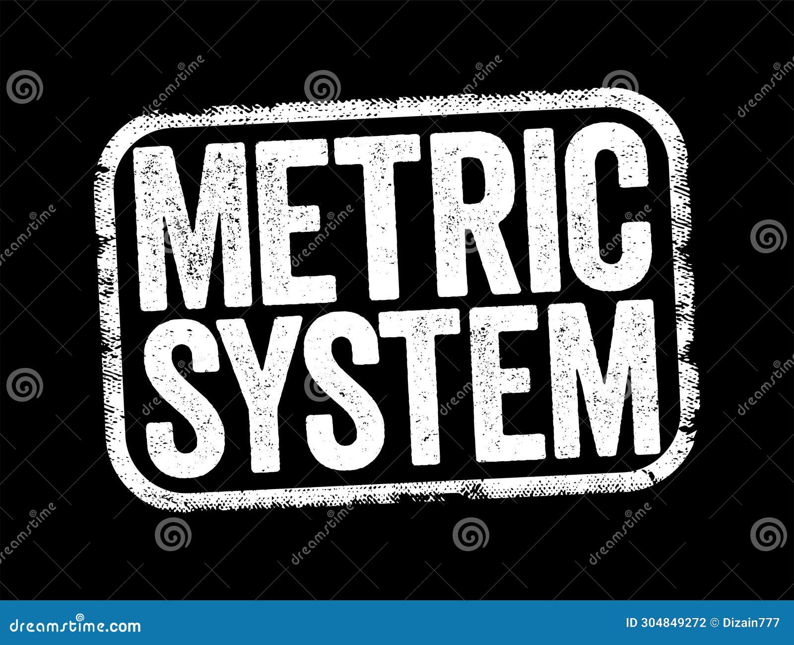 Metric System Word Cloud Cartoon Vector | CartoonDealer.com #270730669