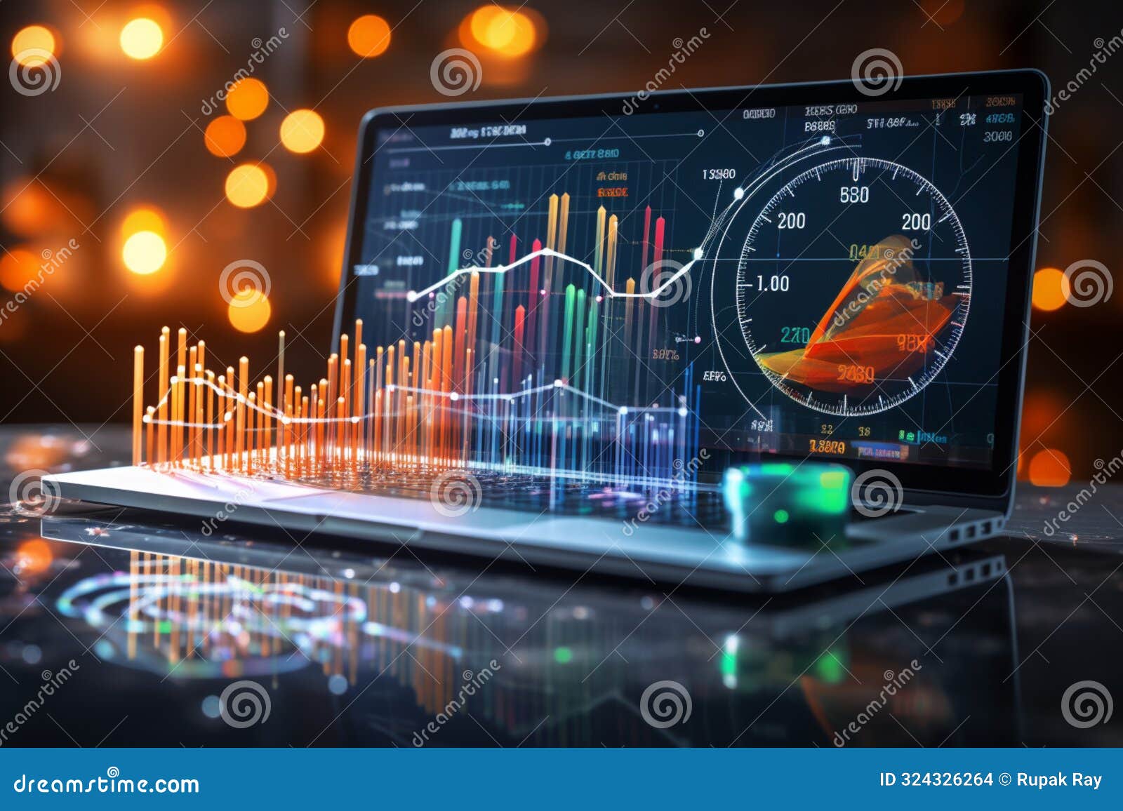 Metrics and Key Performance Indicators for Projects Illustration Image ...