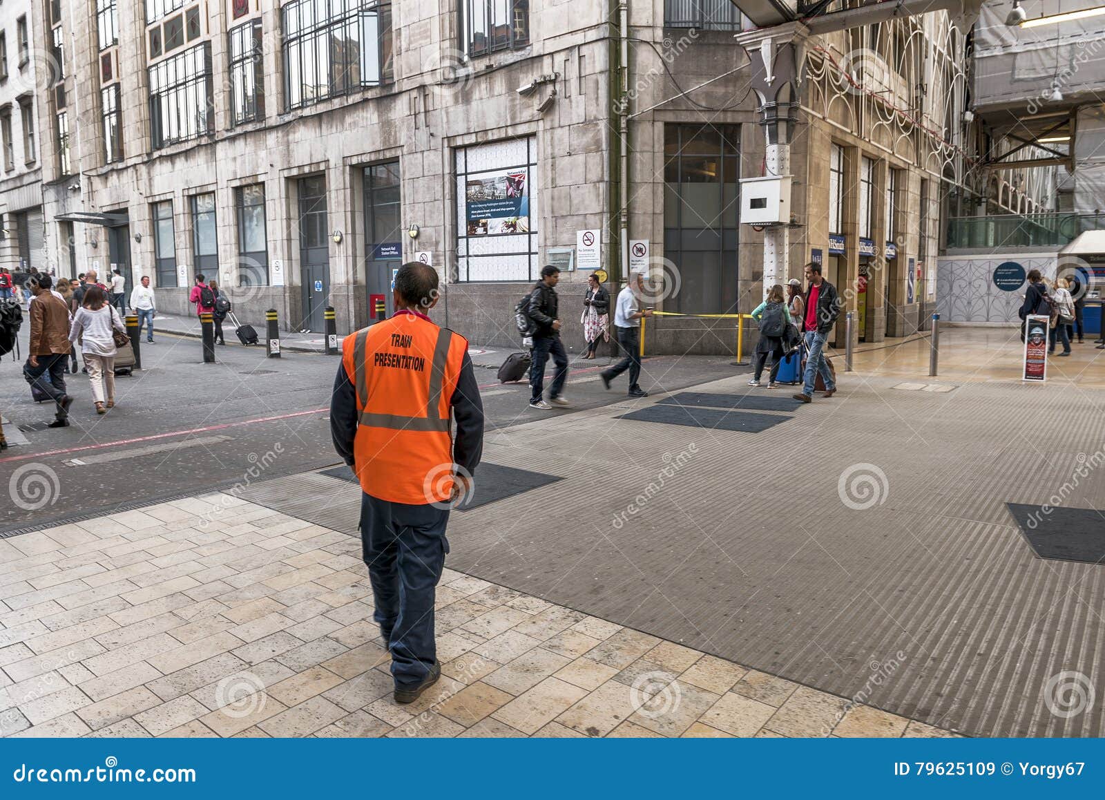 Metro Assistant editorial stock image. Image of transport - 79625109