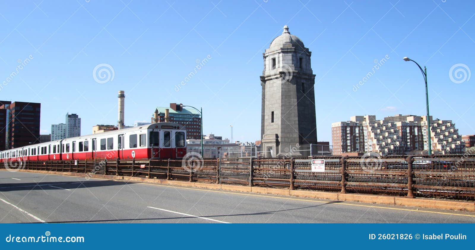 Metro at Boston editorial photo. Image of travel, bridge - 26021826