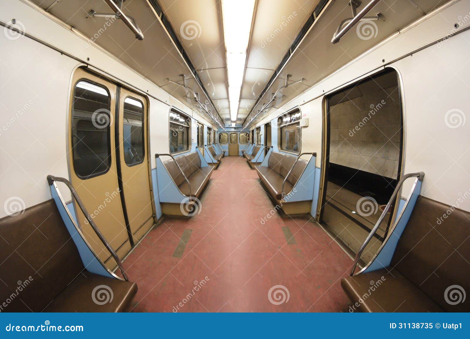 Metro carriage stock image. Image of seat, metro, train - 31138735