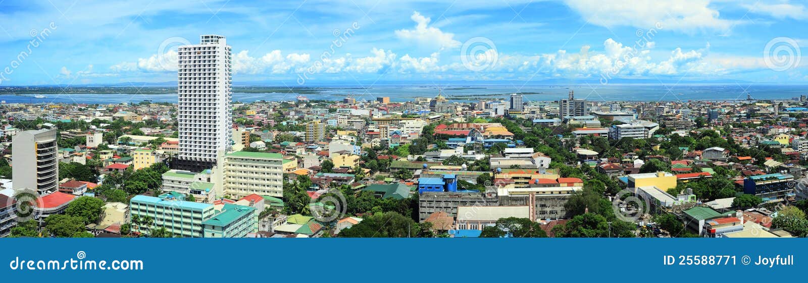 Metro Cebu stock image. Image of built, architecture - 25588771