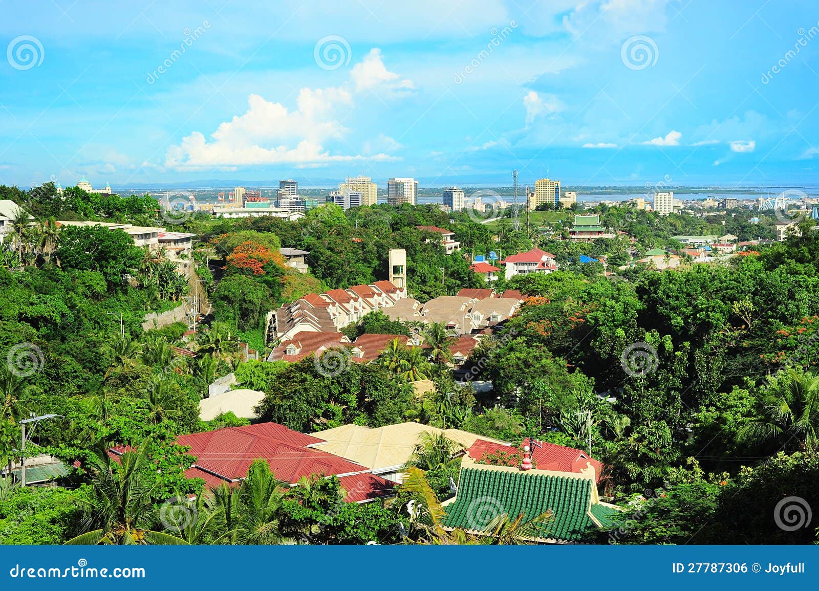 Metro Cebu foto de stock. Imagem de filipinas, arquitetura - 27787306