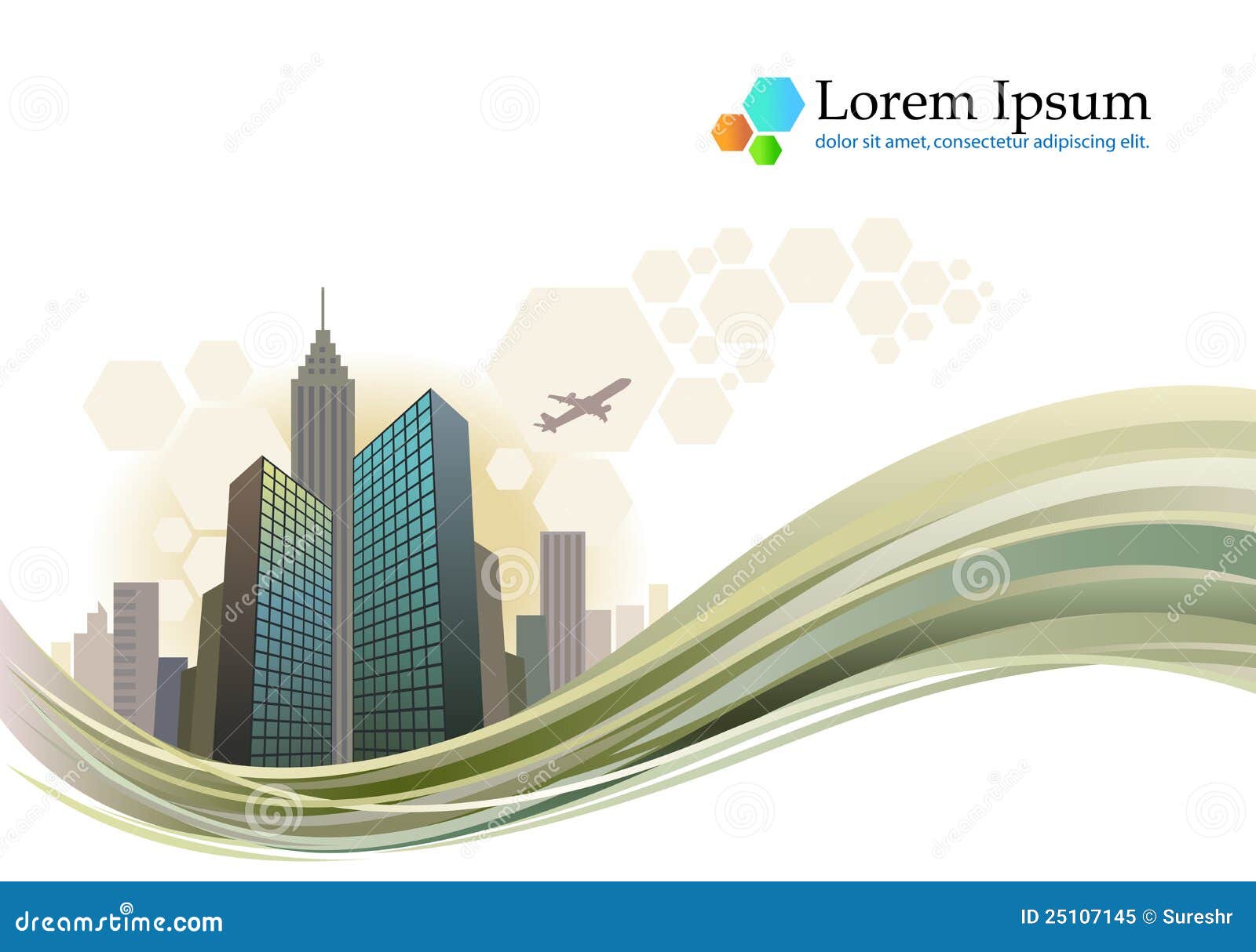 Metro City- Business Brochure Design Stock Vector - Illustration of ...