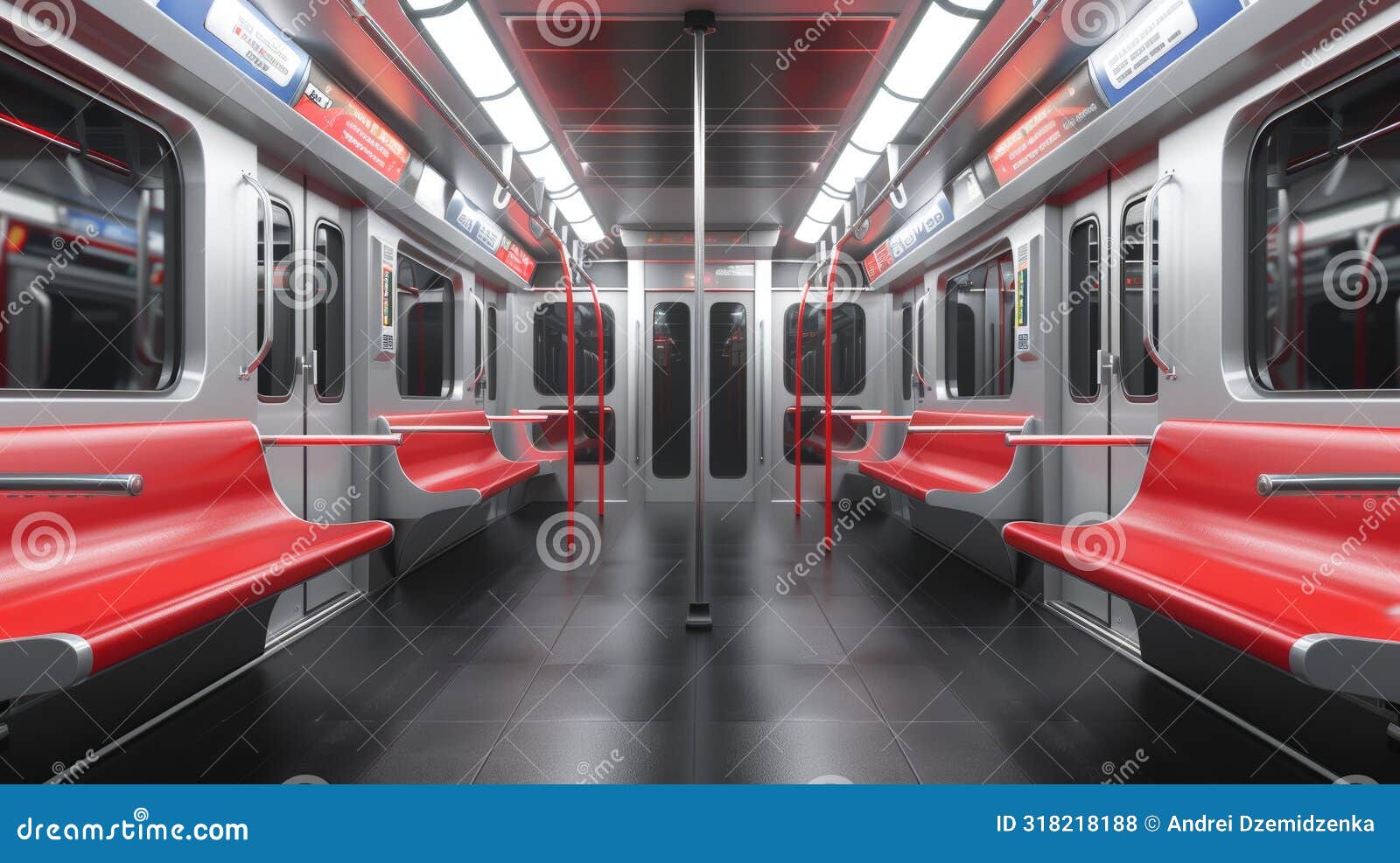 3d Rendering Of Subway Underpass With Staircase At The End Royalty-Free Stock Photography ...