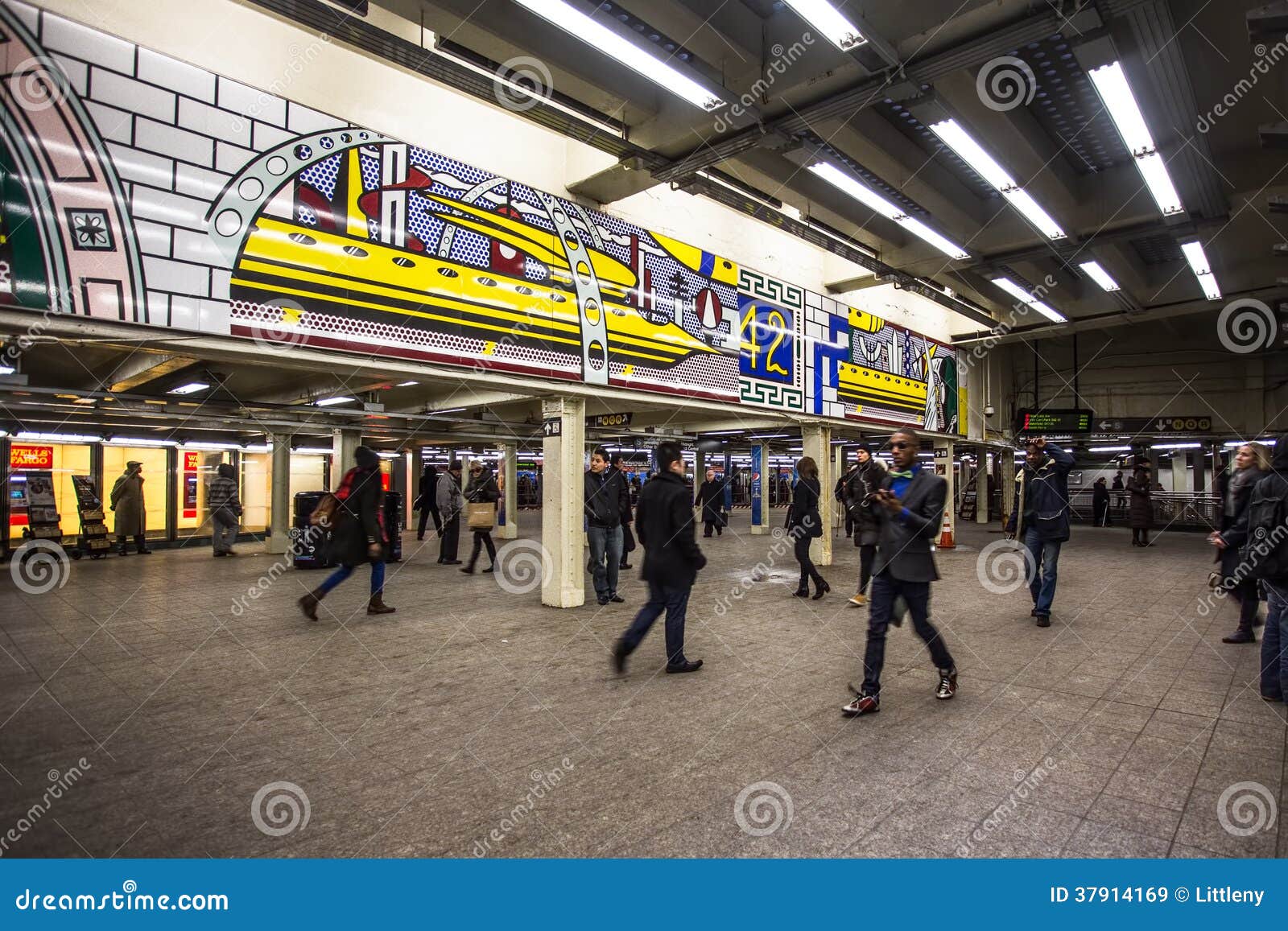 Metro do Times Square NYC imagem de stock editorial. Imagem de ...