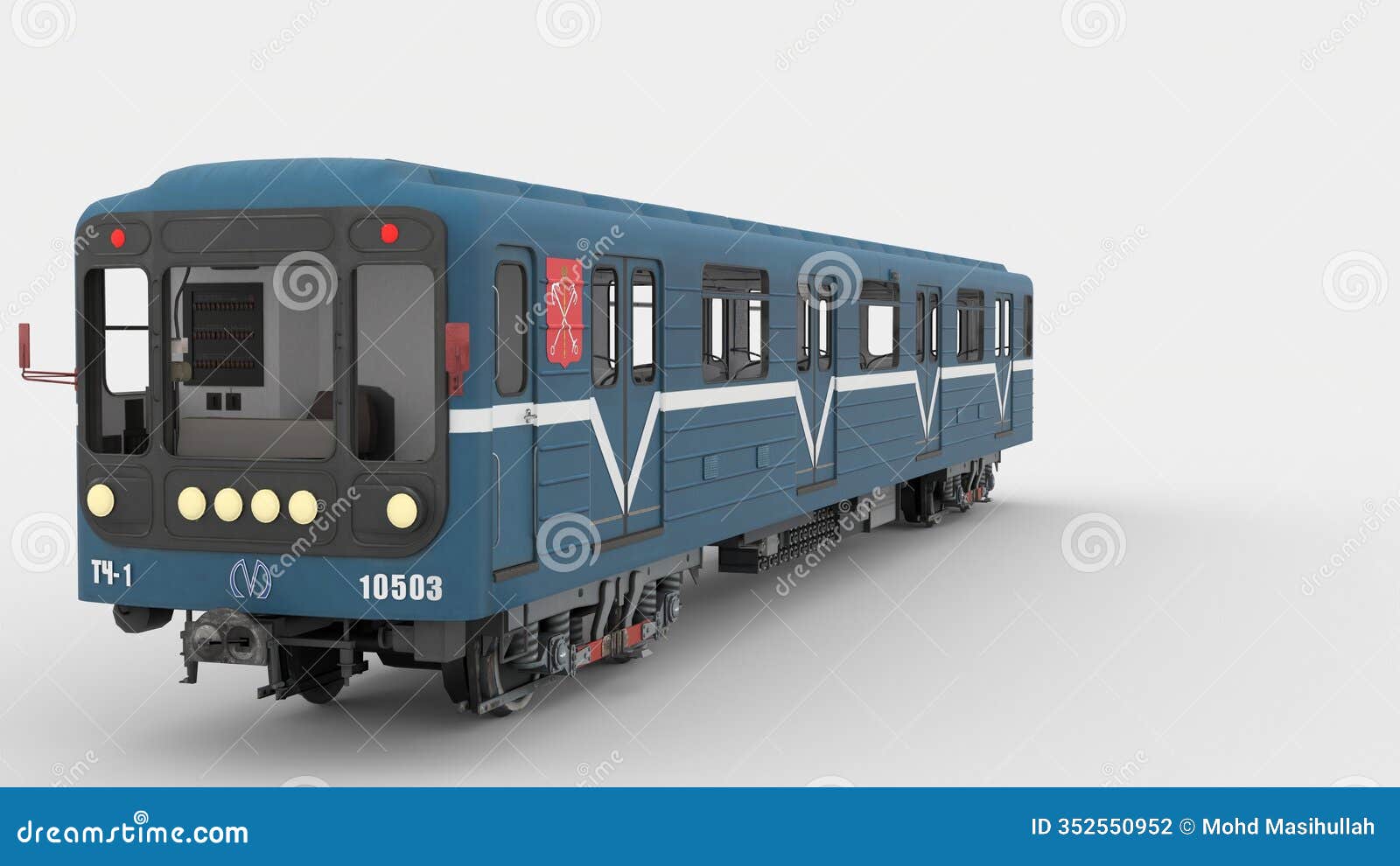 Metro Engine Model with White Background Editorial Photography - Image ...