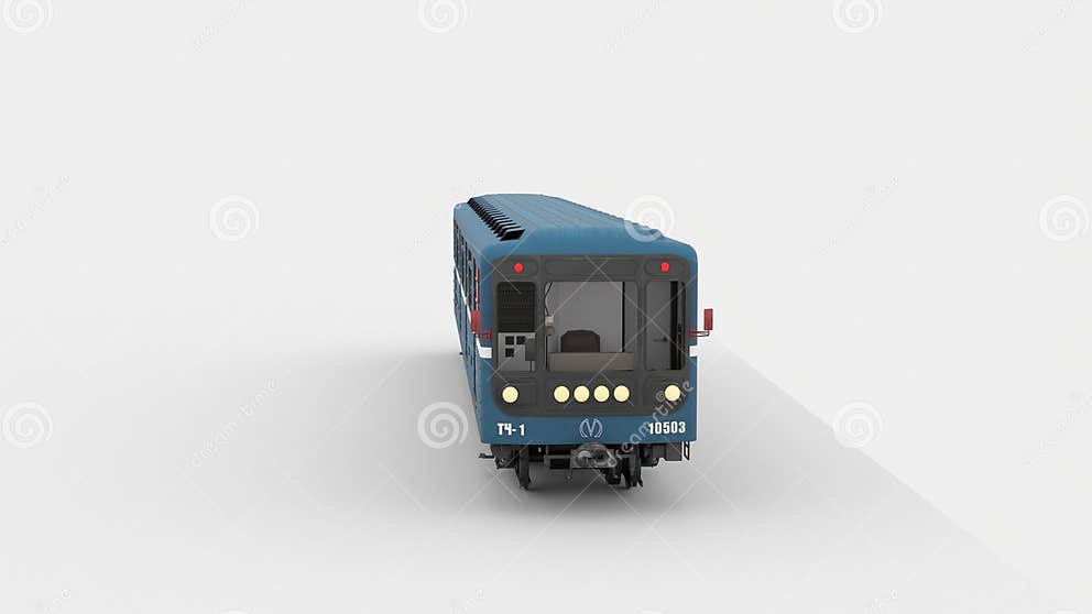 Metro Engine Model with White Background Editorial Photo - Image of ...
