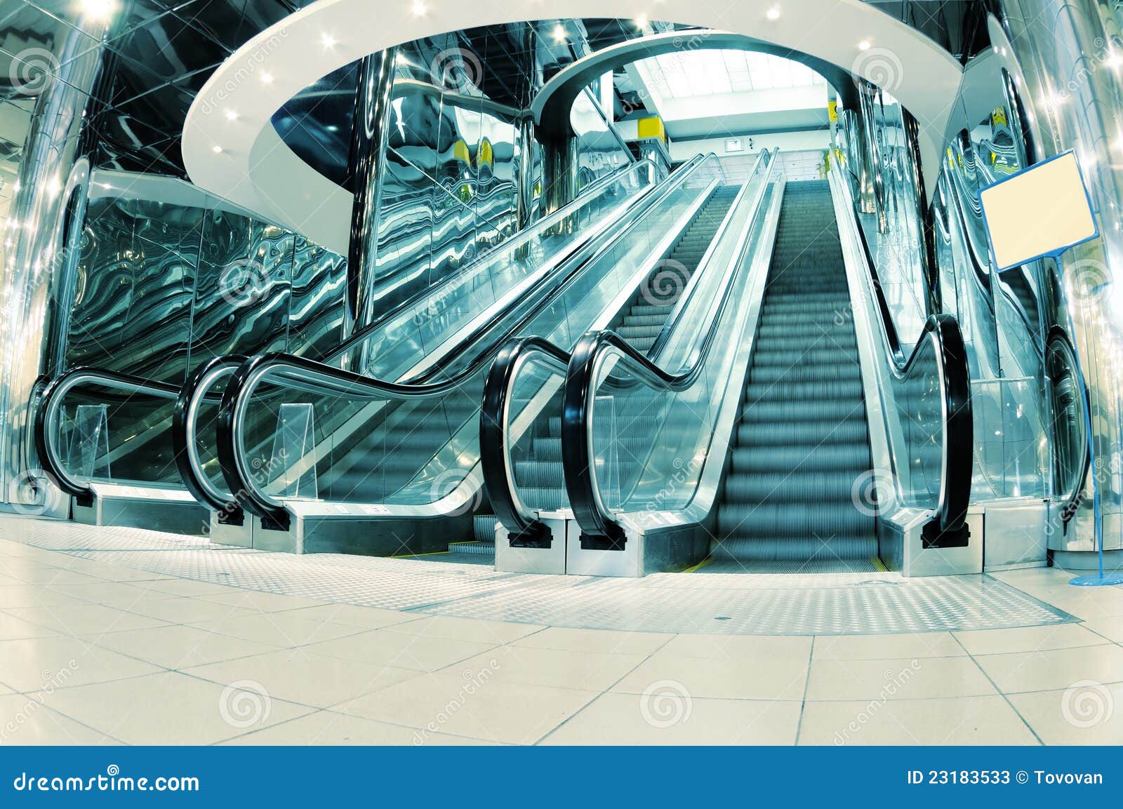 Metro escalator stock image. Image of lantern, metro - 23183533