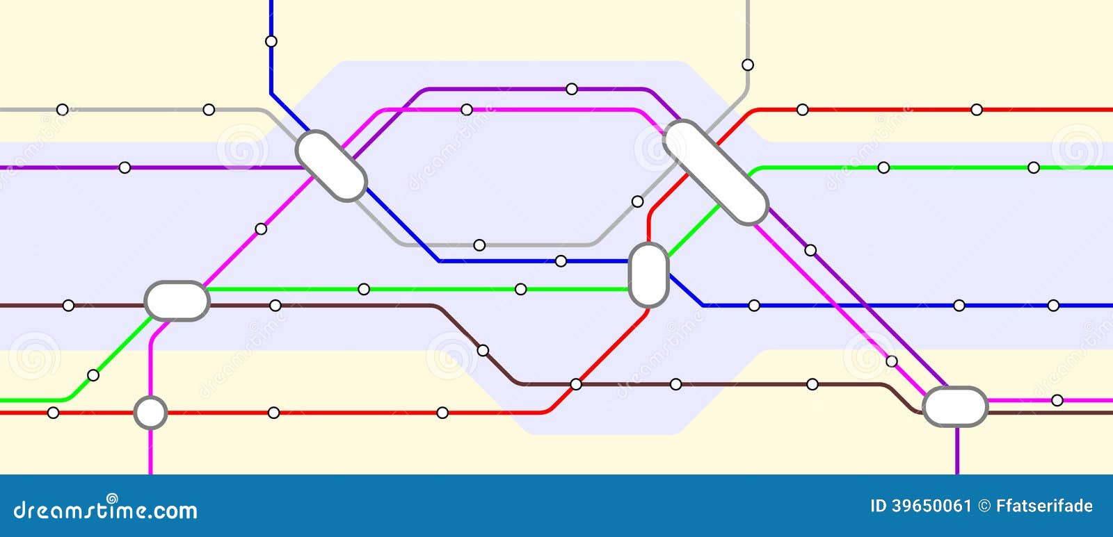 Metro stock illustration. Illustration of station, metro - 39650061