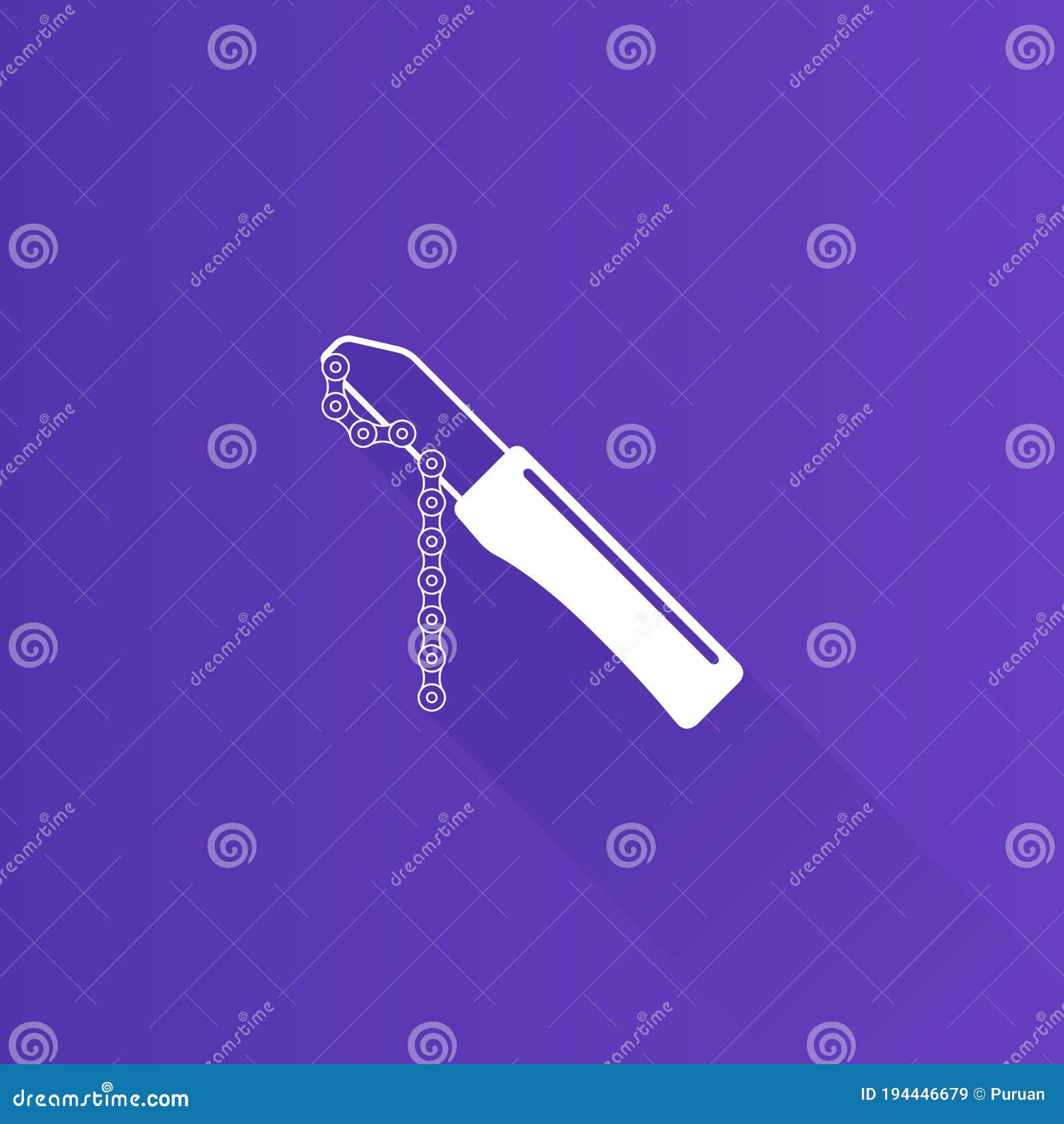 Metro Icon - Chain whip stock vector. Illustration of mobile - 194446679
