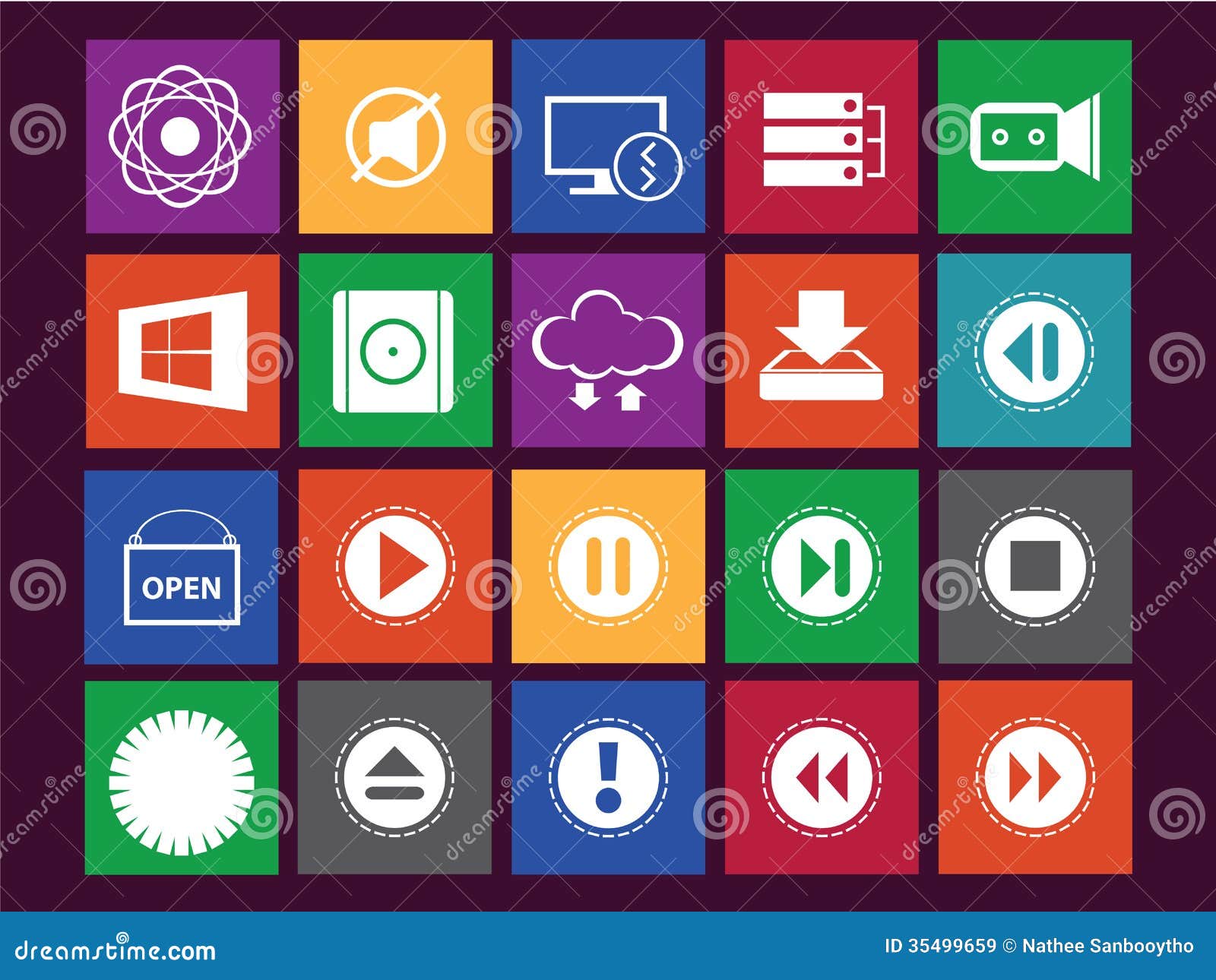 Metro Icon - Rally Route Map Vector Illustration | CartoonDealer.com ...