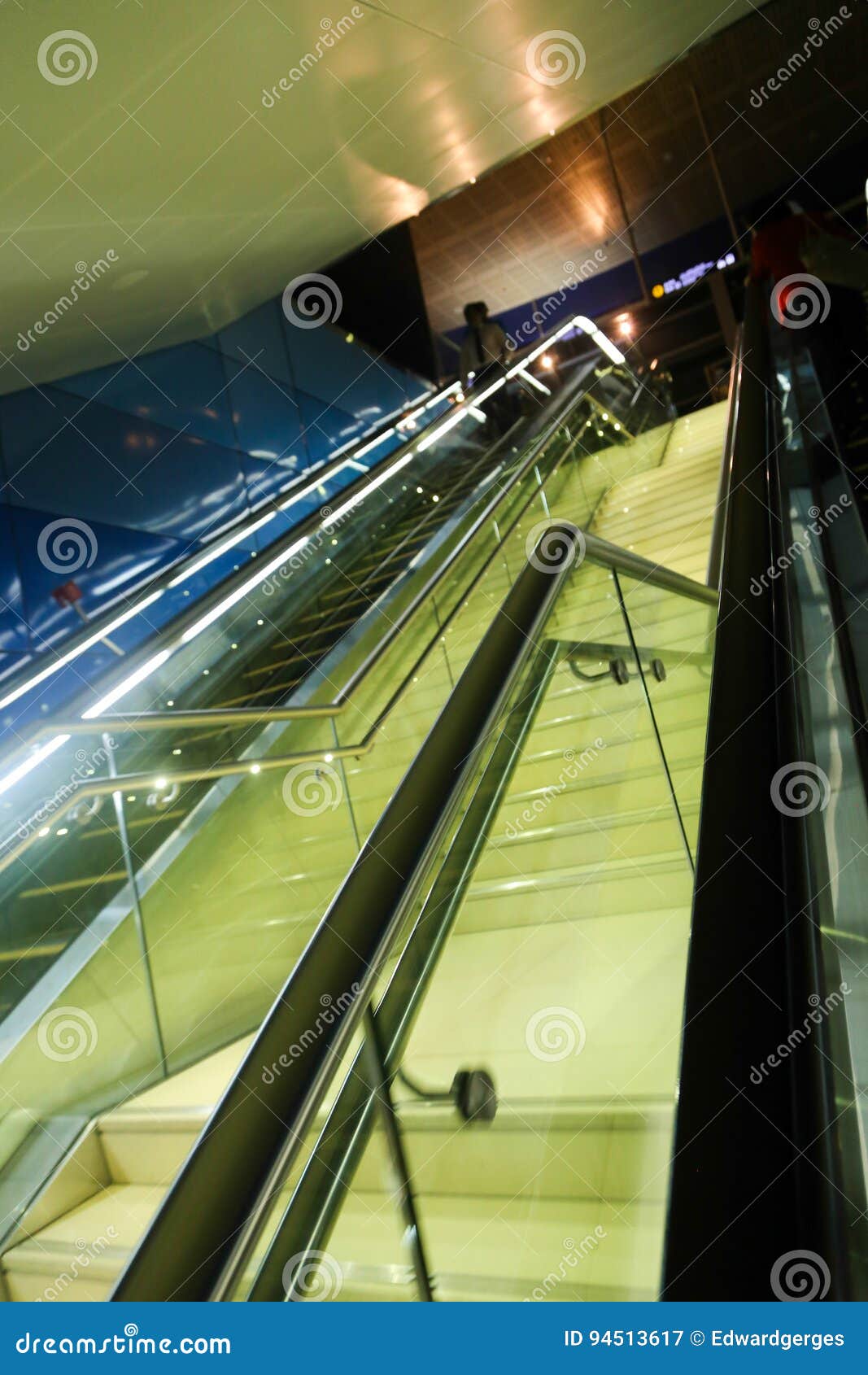 Metro Interior of Modern Metal Editorial Photography - Image of large ...