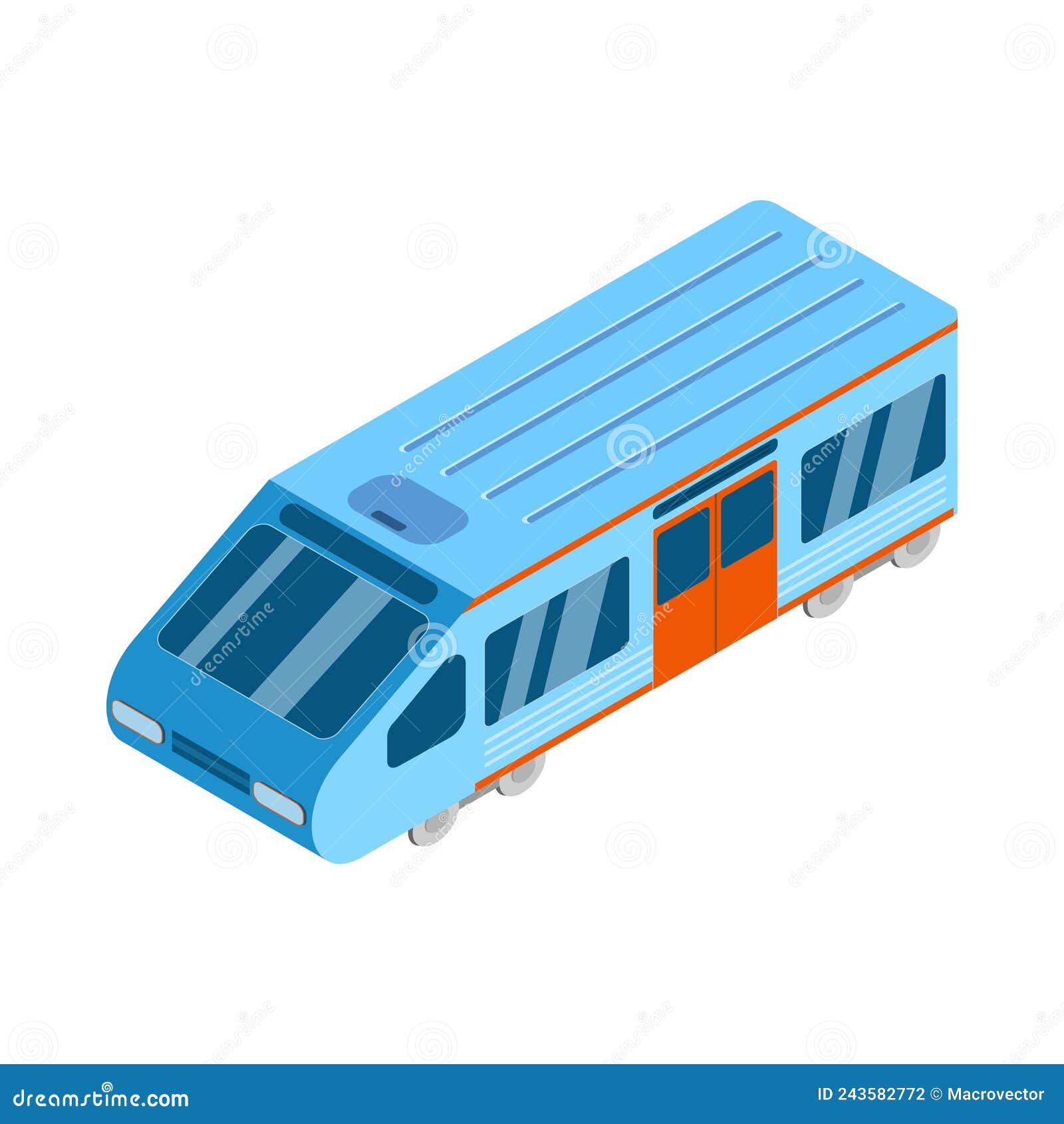 Metro Train Head Composition Stock Vector - Illustration of emblem ...