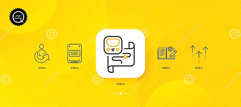 Metro Map, Engineering Documentation and Share Minimal Line Icons. for Web Application, Printing ...
