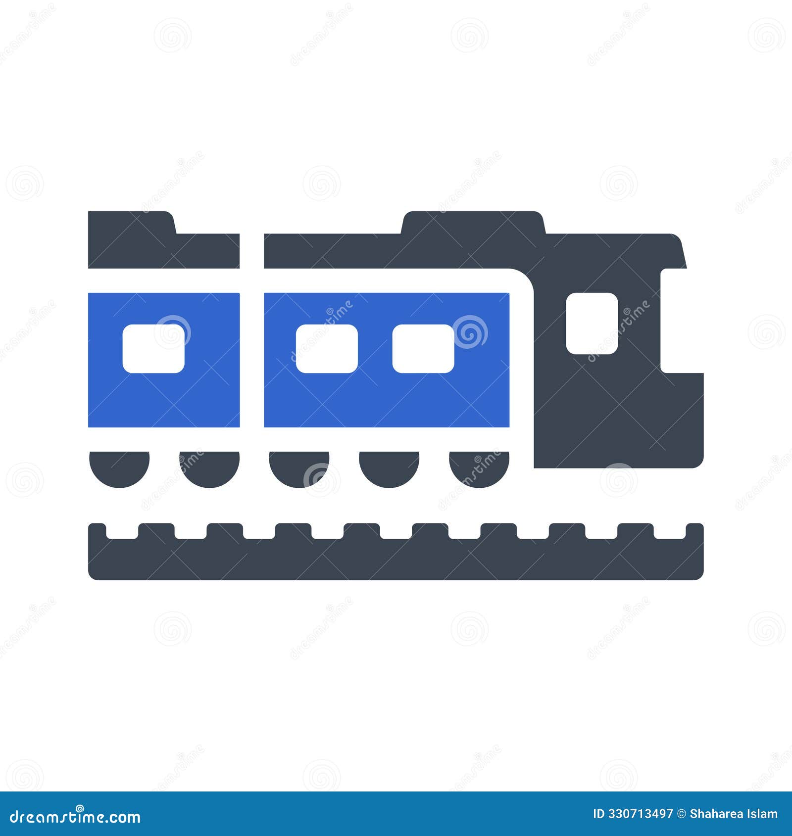 Metro rail icon stock vector. Illustration of transportation - 330713497
