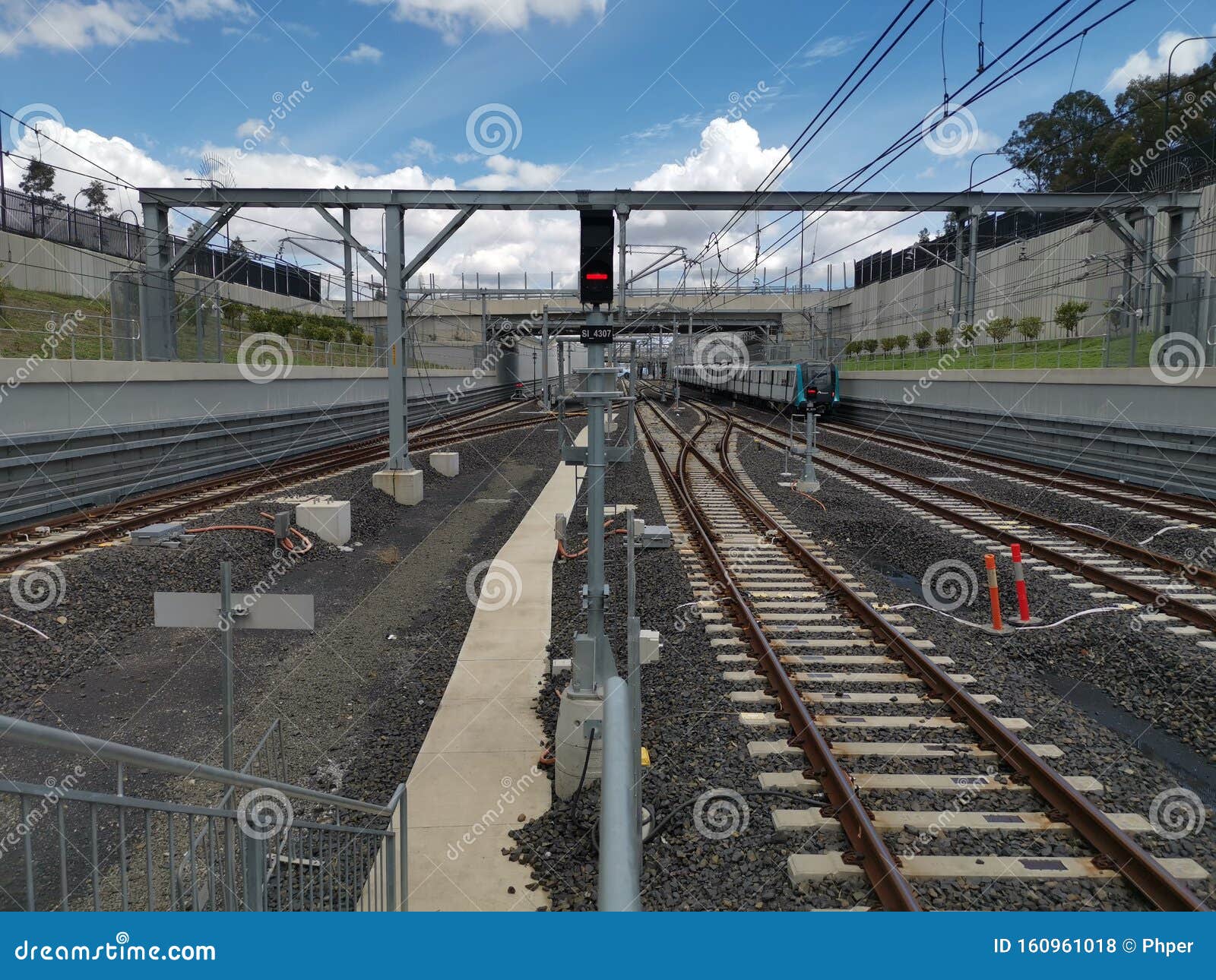 Metro Railway - Sydney Australia Stock Photo - Image of railway ...