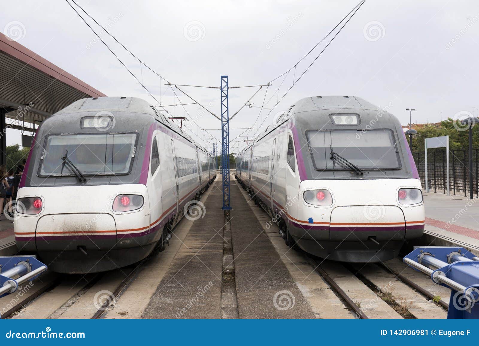 Metro Railways in Spain editorial photo. Image of rail - 142906981