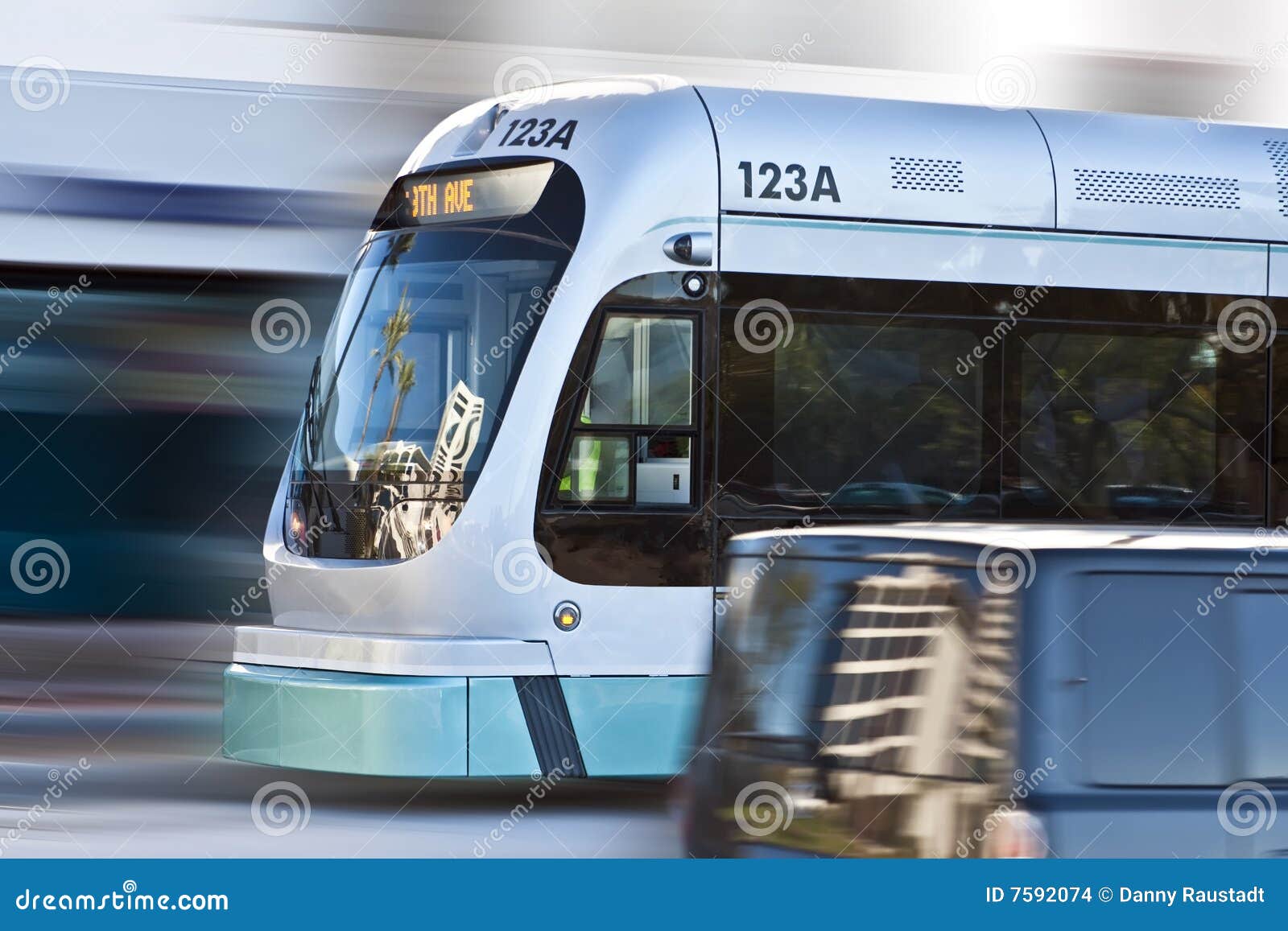 Metro Rapid Light Rail Transit Stock Photo - Image of billion ...