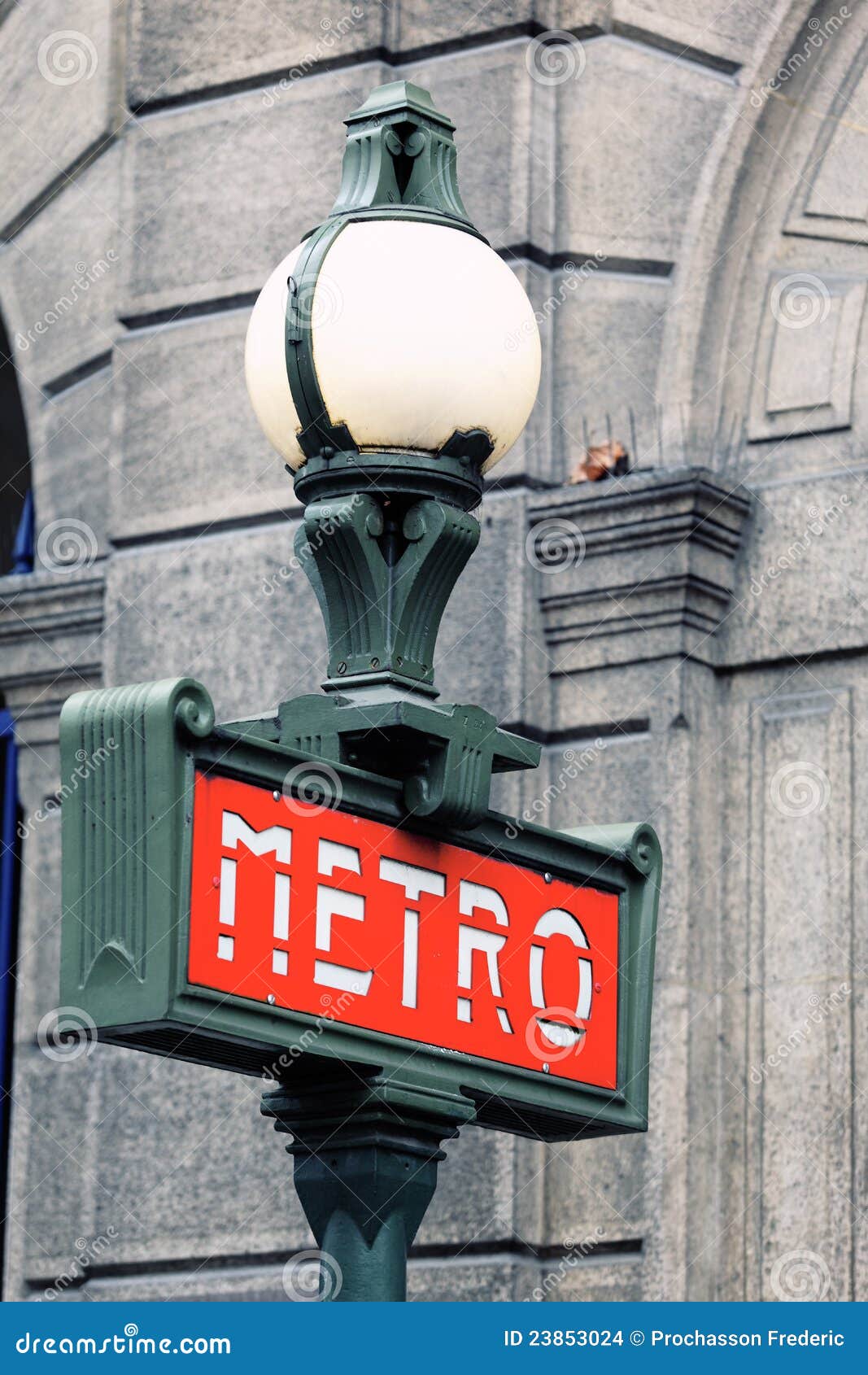 Metro sign editorial stock image. Image of scenic, light - 23853024