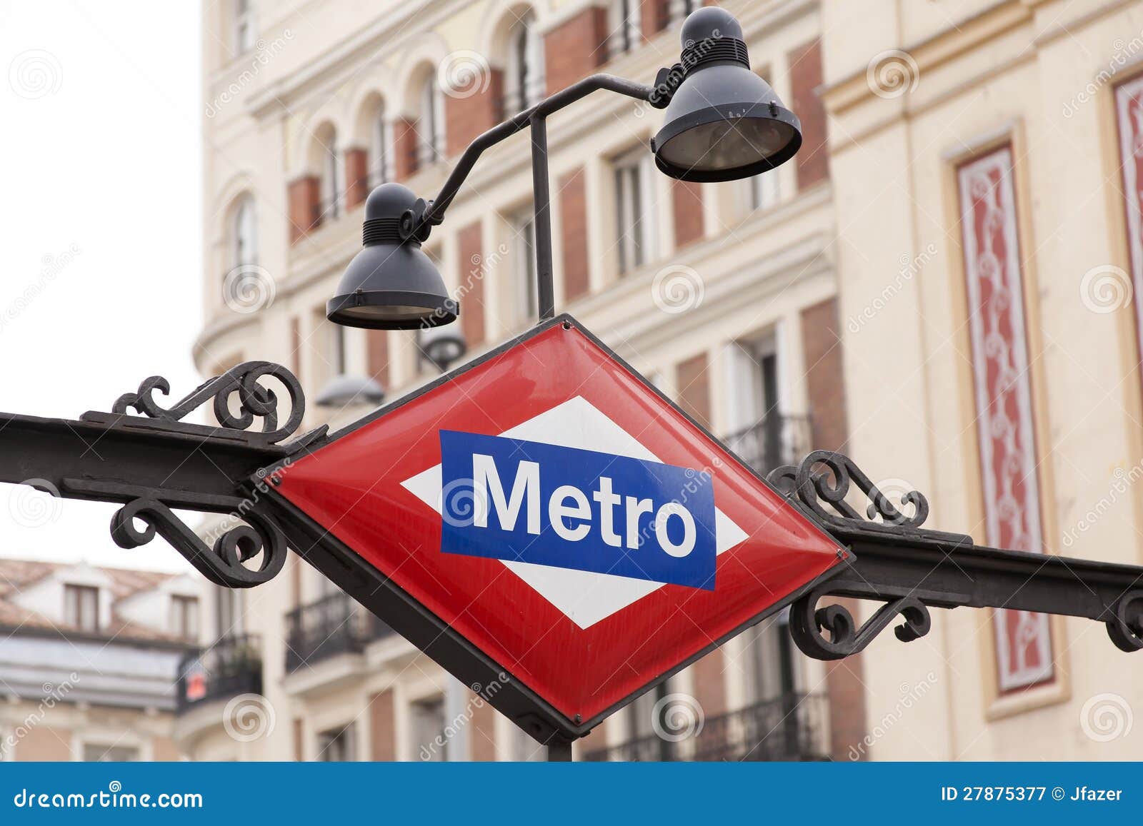 Metro sign editorial photography. Image of underground - 27875377