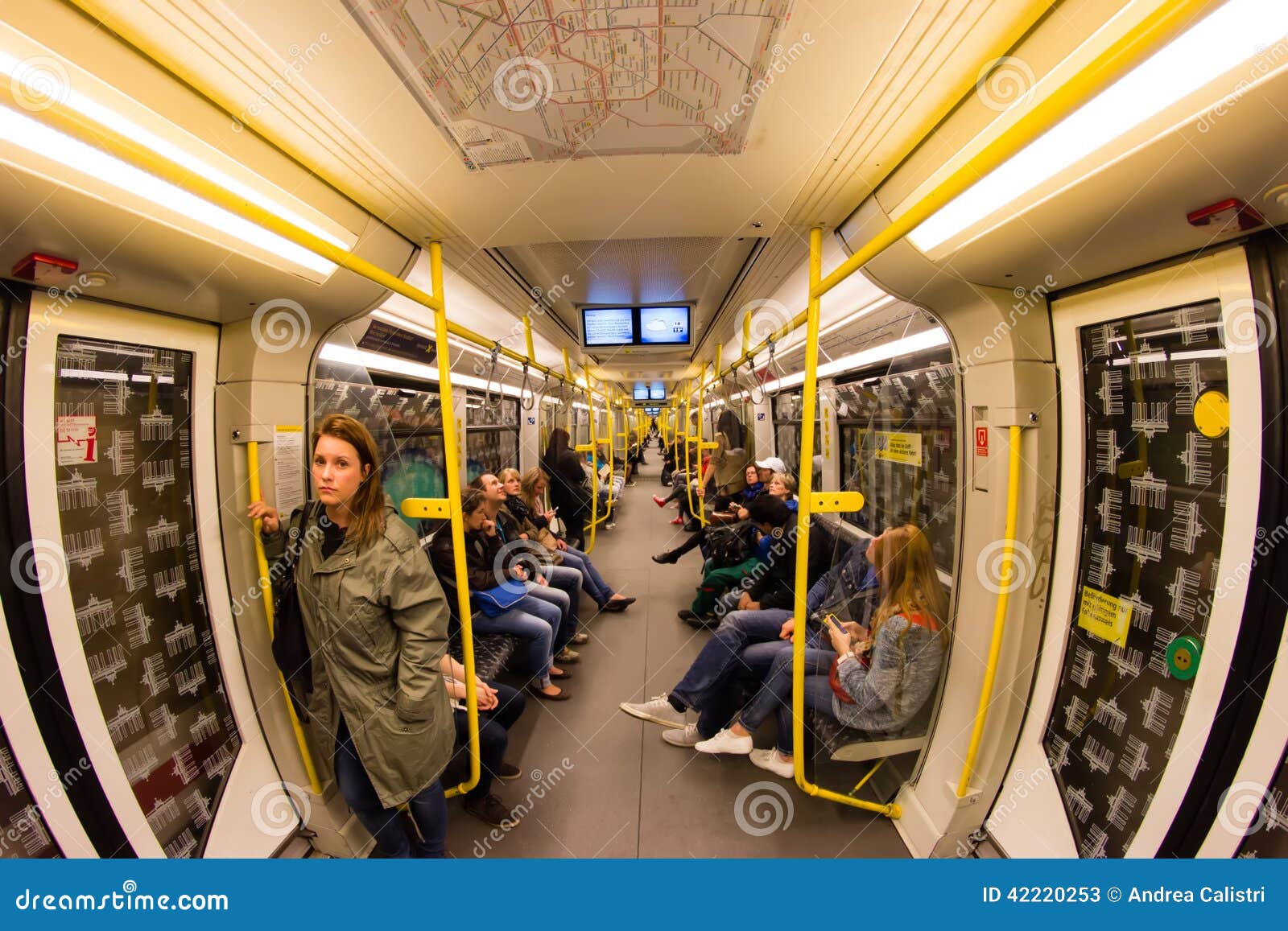 Metro Station in Berlin, Germany Editorial Stock Photo - Image of ...