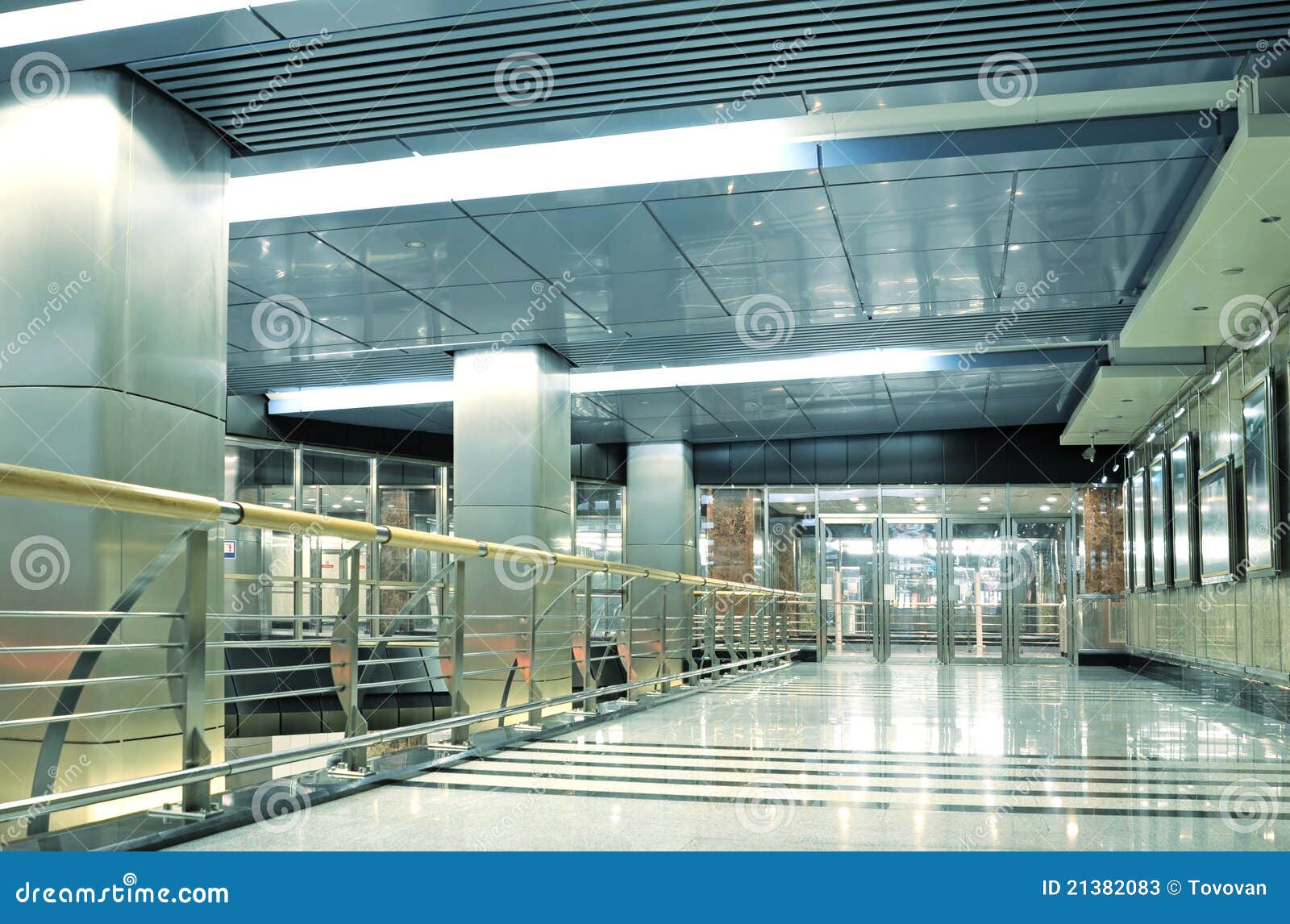 Metro station interior stock image. Image of metro, hall - 21382083