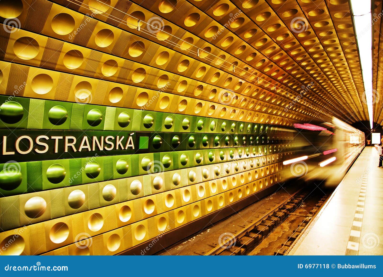 Metro station in Prague stock photo. Image of prague, train - 6977118