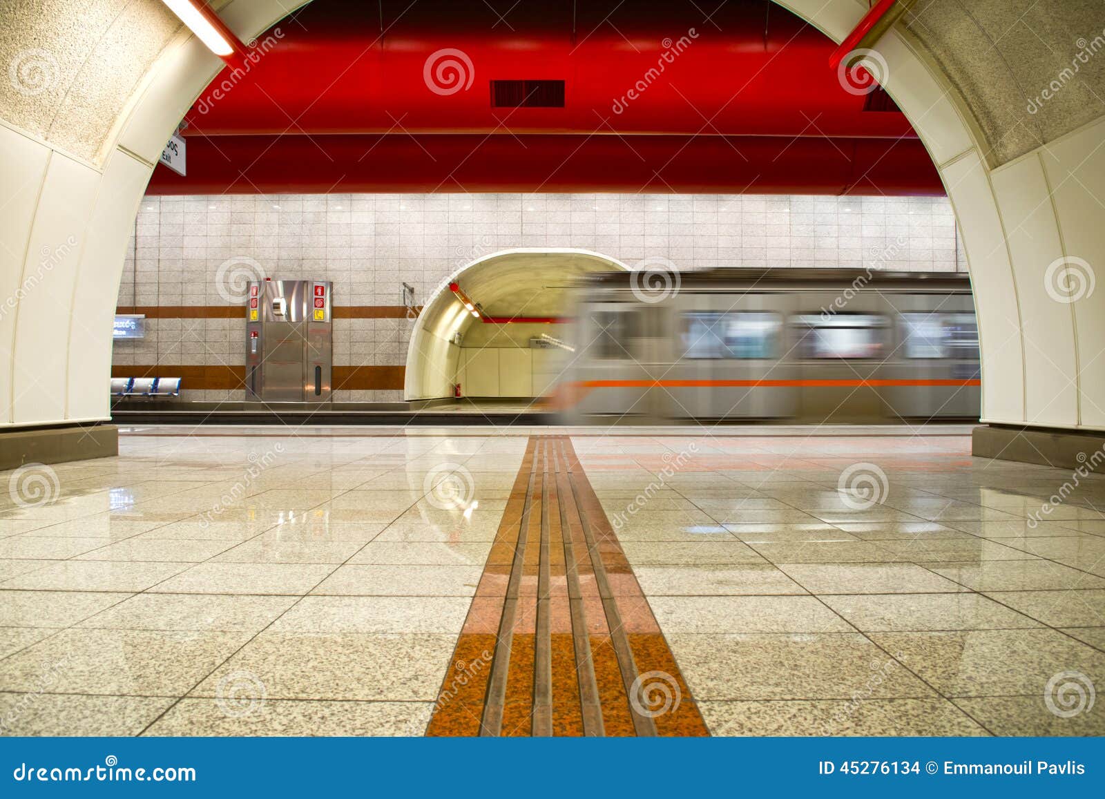 Metro Station editorial stock image. Image of fast, standing - 45276134