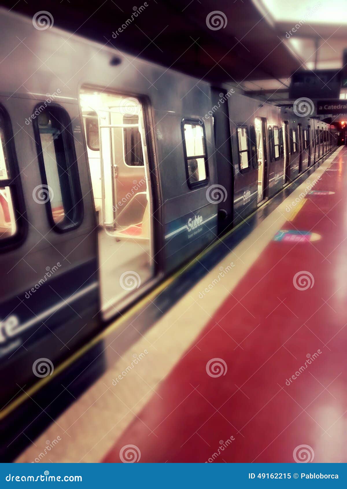 Metro Subte in Buenos Aires, Argentina Editorial Image - Image of ...