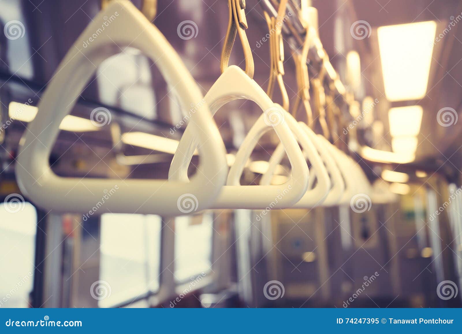Metro subway handrail stock image. Image of blur, underground - 74247395