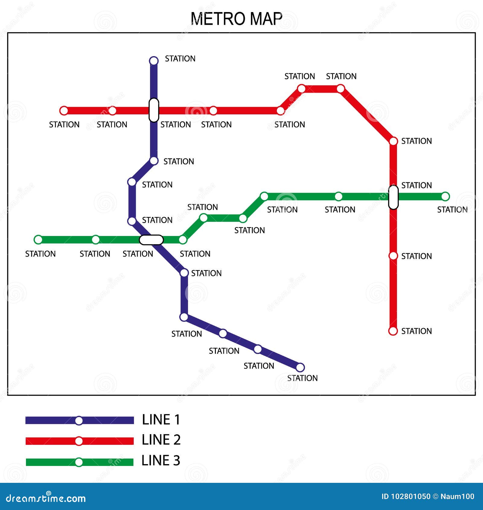 Metro map designer - retailzik
