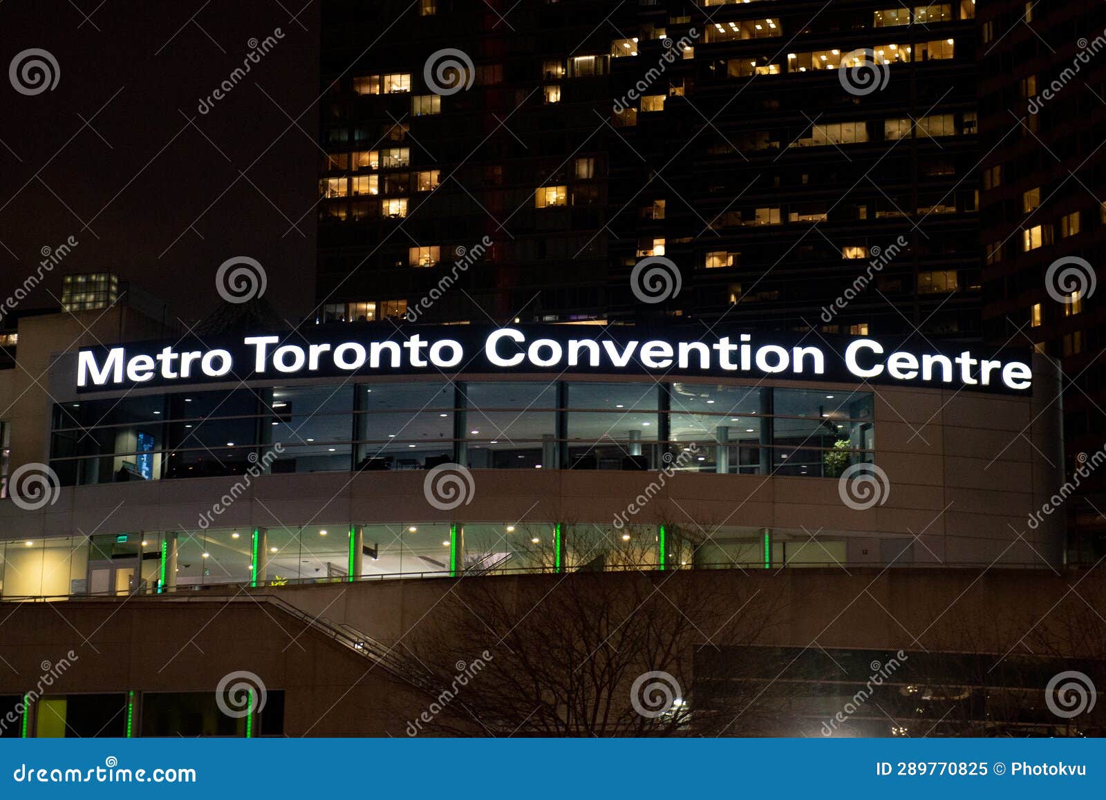Metro Toronto Convention Centre Editorial Image - Image of information ...
