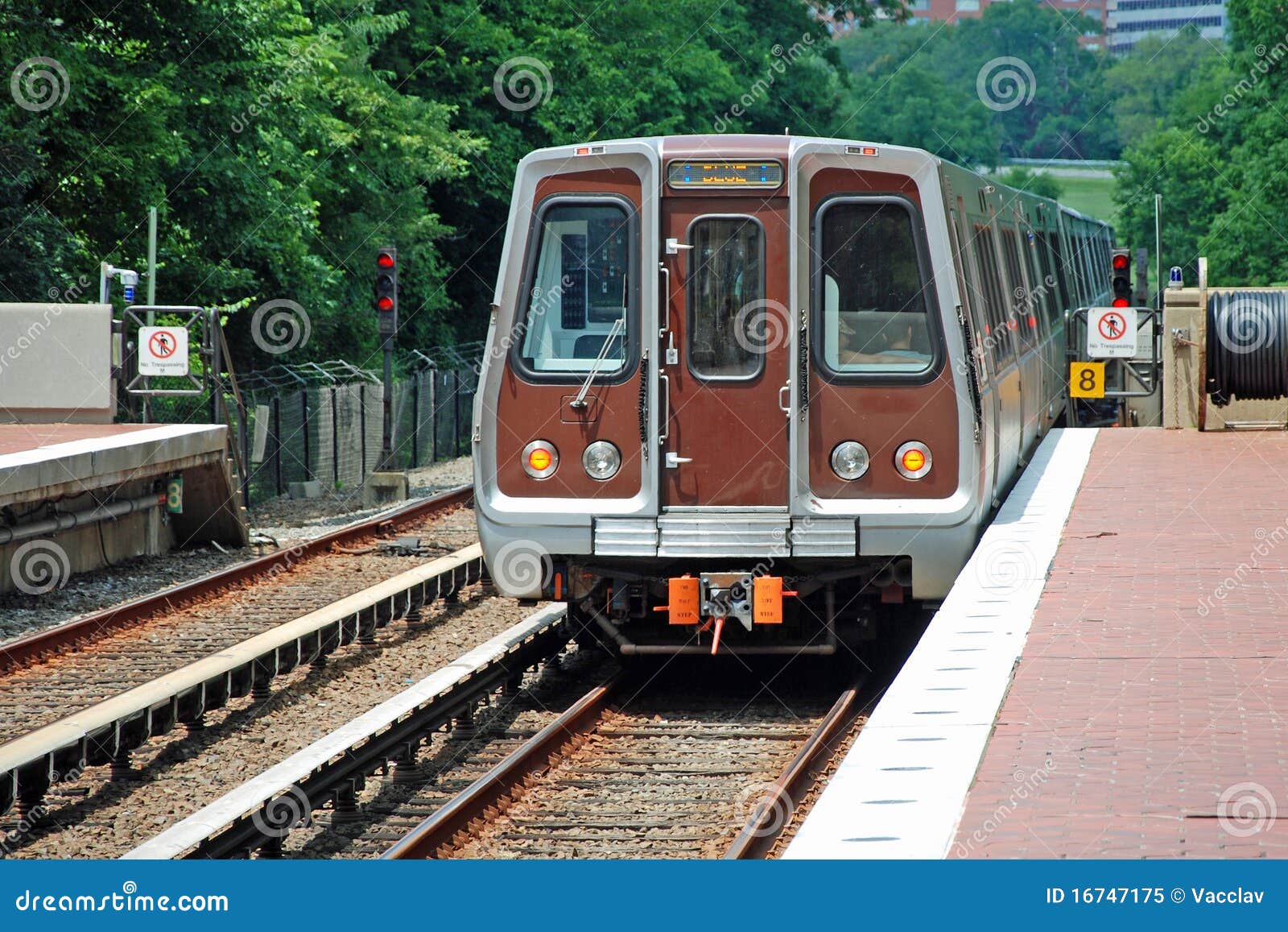 If you are standing in an underground metro waiting for the next train ...